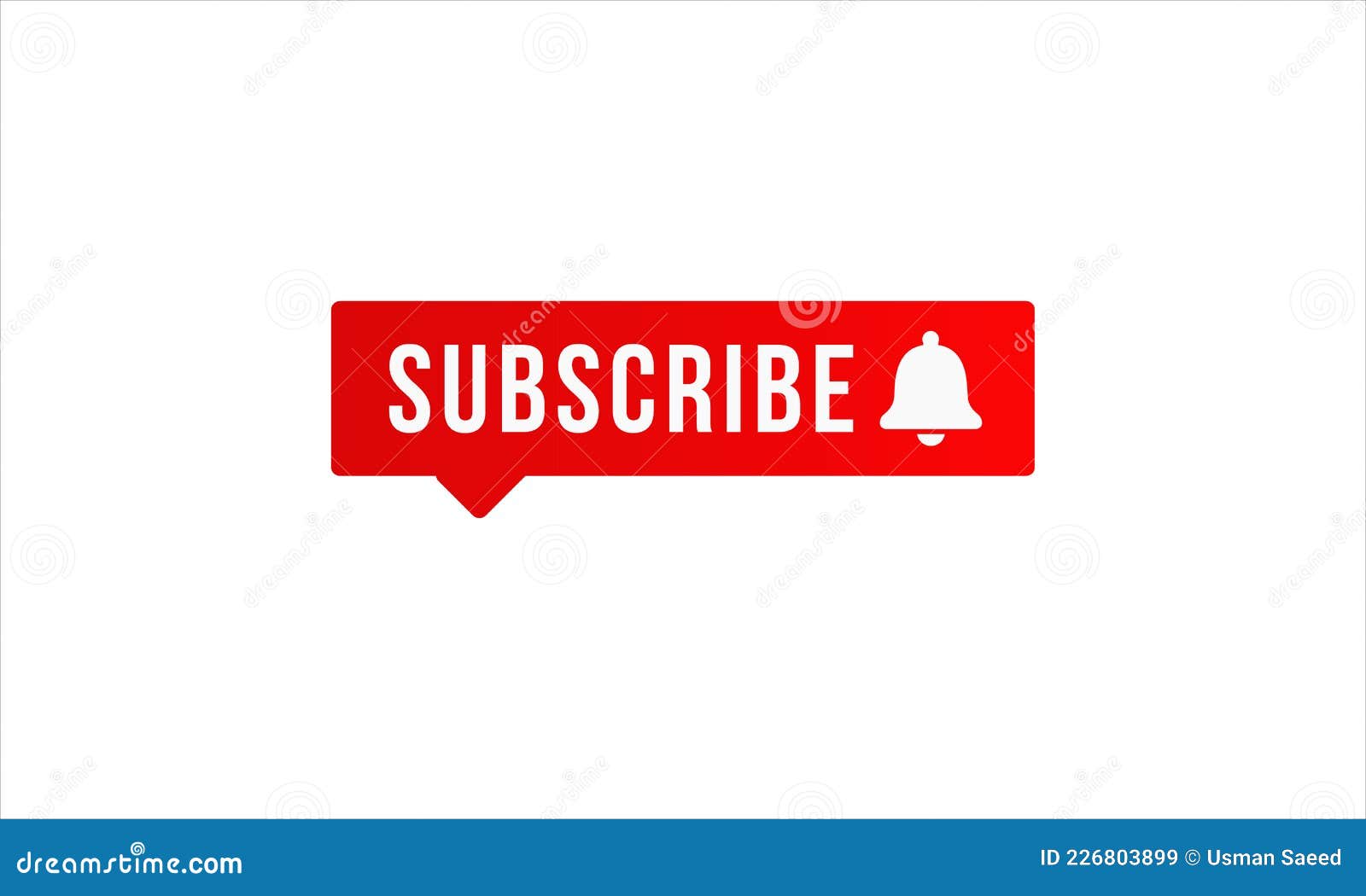 Bell Icon with Subscribe Button Banner Icon Logo Design Illustration ...