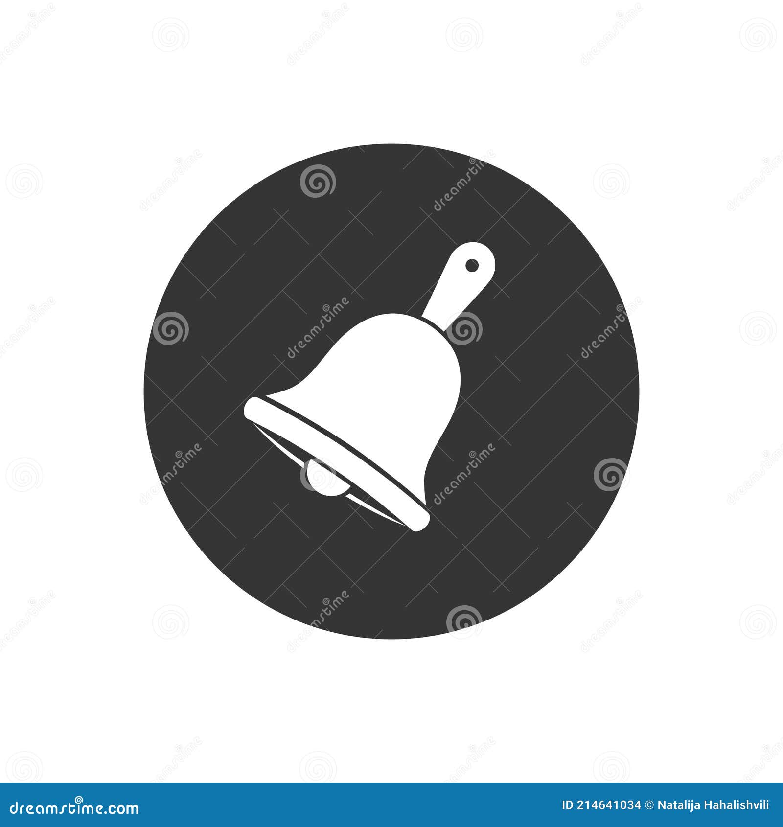Bell Icon Vector, Alarm Solid Logo Illustration, Pictogram Isolated ...