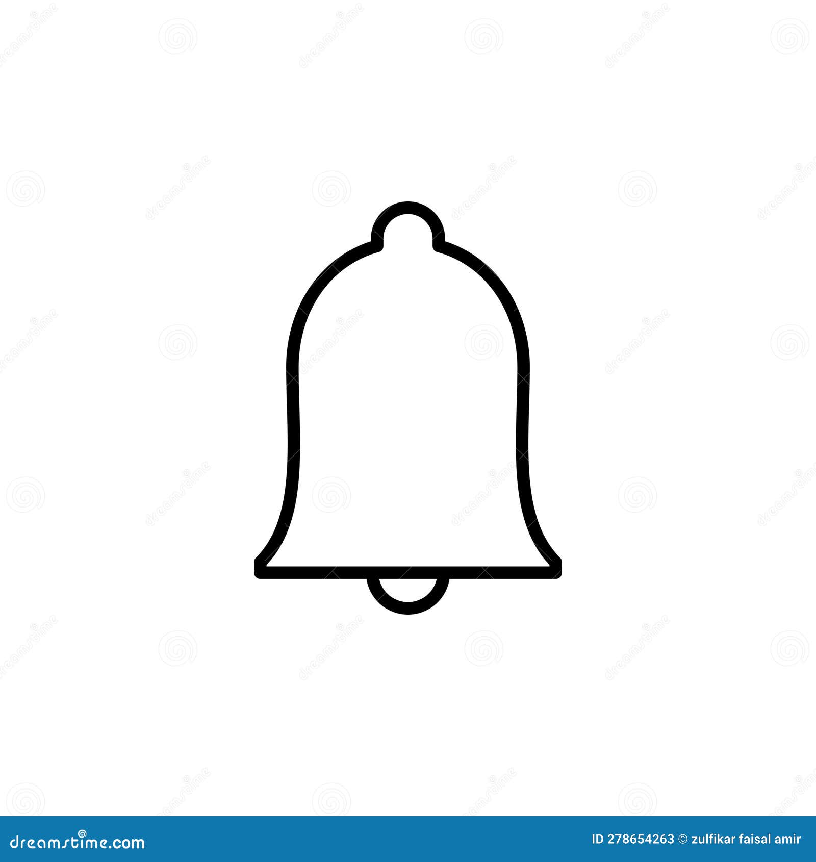 Bell Icon . Notification Icon for Your Web Site Design Stock Vector ...