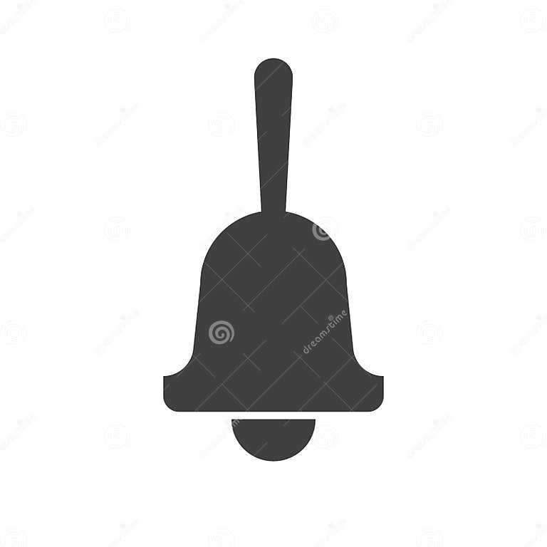 Bell Icon on White Background. EPS10 Vector Stock Vector - Illustration ...
