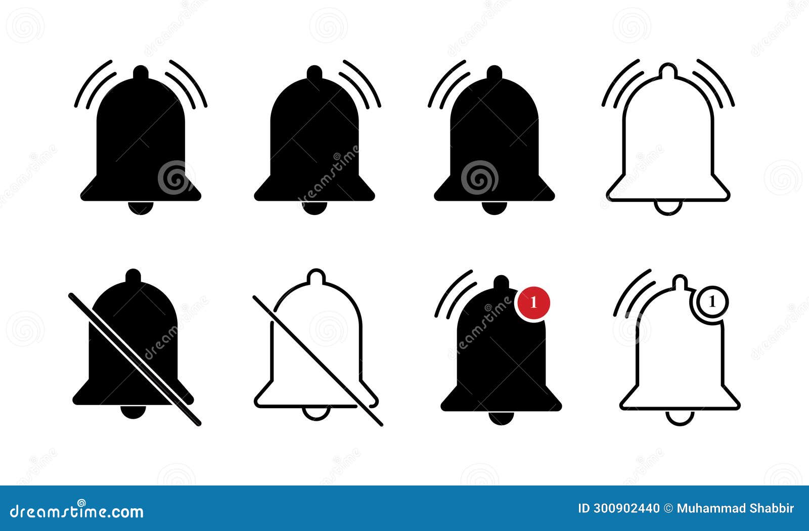 Bell Icons. Notification Icon. Bell Notification. Sound Of A Bell ...