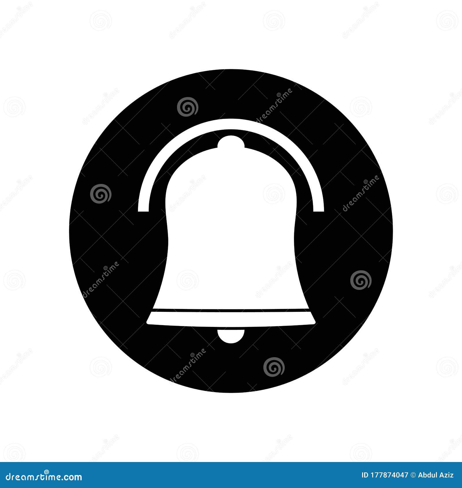 Bell Illustration Logo Vector Stock Vector - Illustration of sound ...