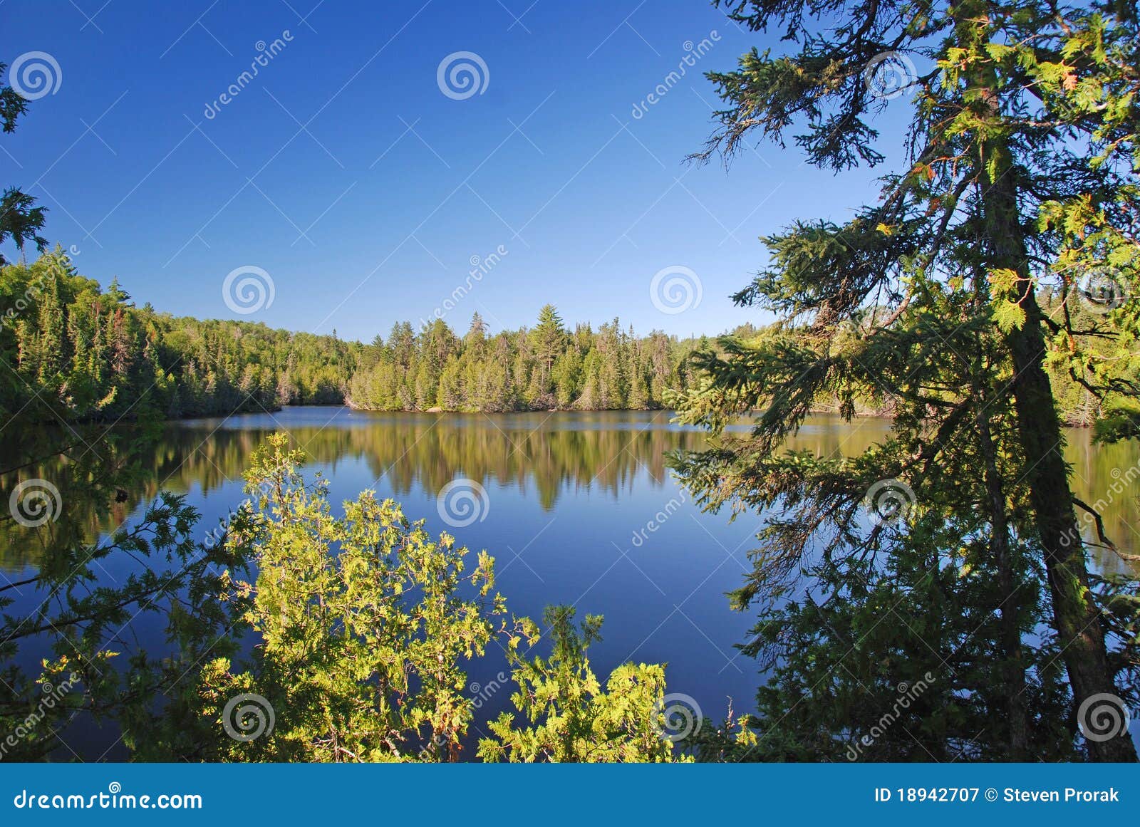 Bell Lake in morning light stock image. Image of lake - 18942707