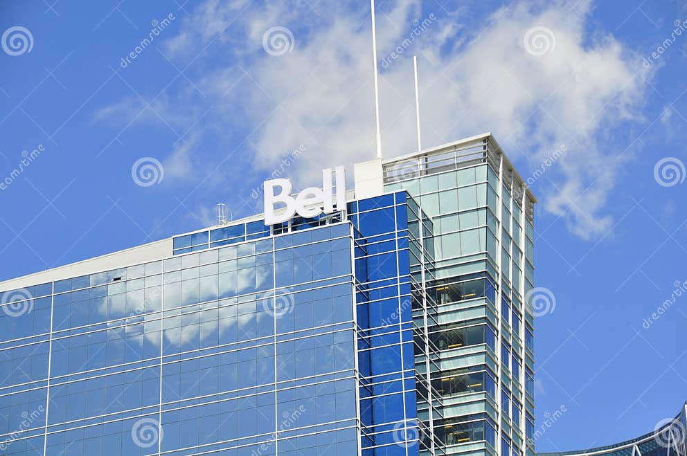 Bell Media Head Office in Calgary Editorial Image - Image of television ...