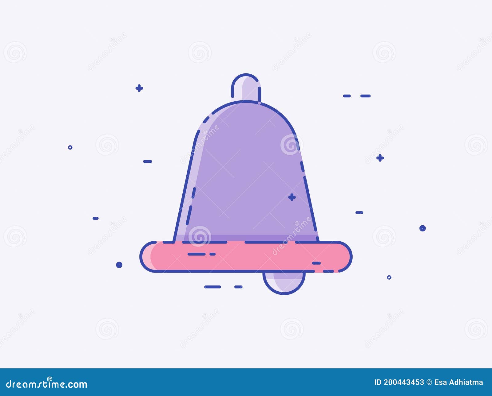 Bell or Notification Flat Vector, Communication Illustration Design ...