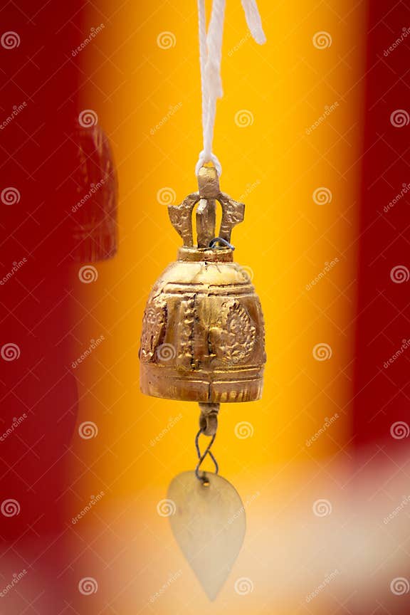 The bell. stock photo. Image of gold, buddha, metal - 102932890