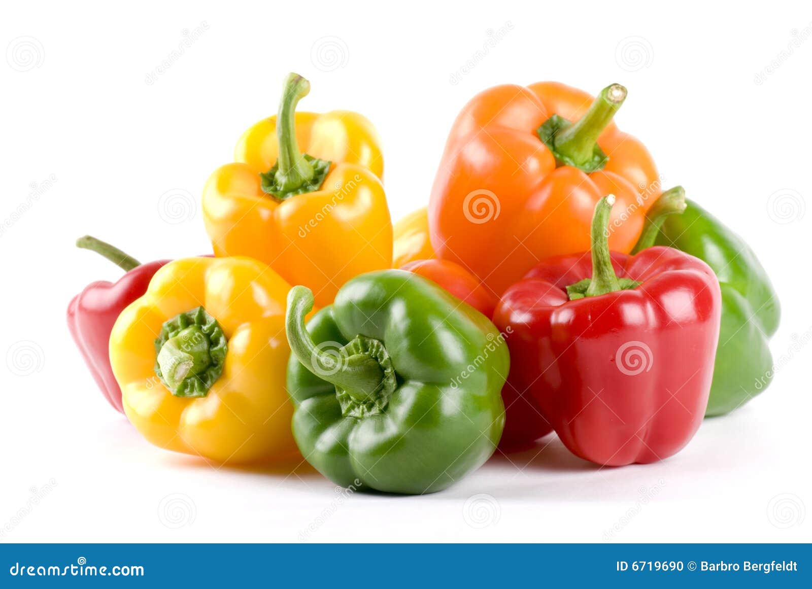 Bell Pepper stock photo. Image of yellow, heap, vegetable - 6719690