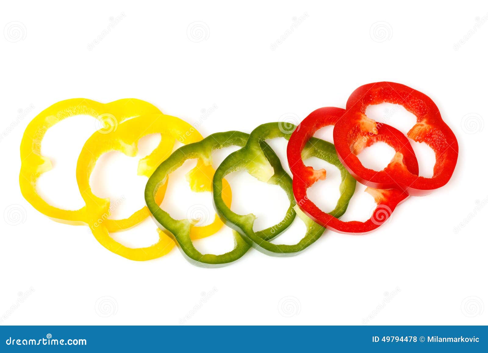 Bell pepper cuts stock photo. Image of fresh, food, green - 49794478