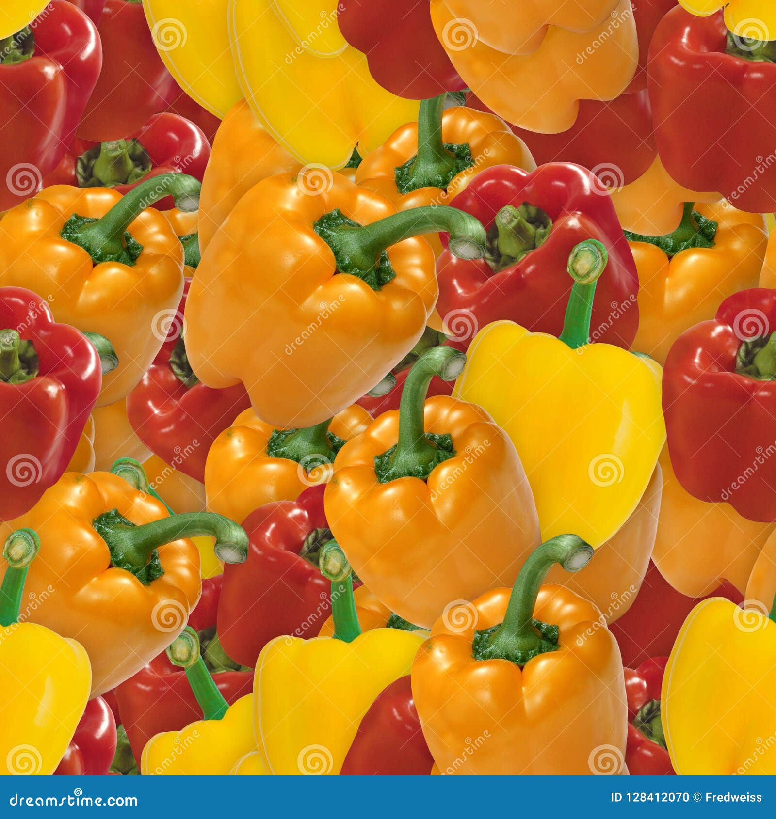 Bell Peppers Seamless Texture Tile Royalty-Free Stock Image ...