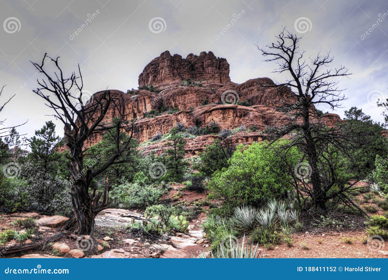 Bell Rock Formation at Sedona, Arizona Stock Photo - Image of outdoor ...