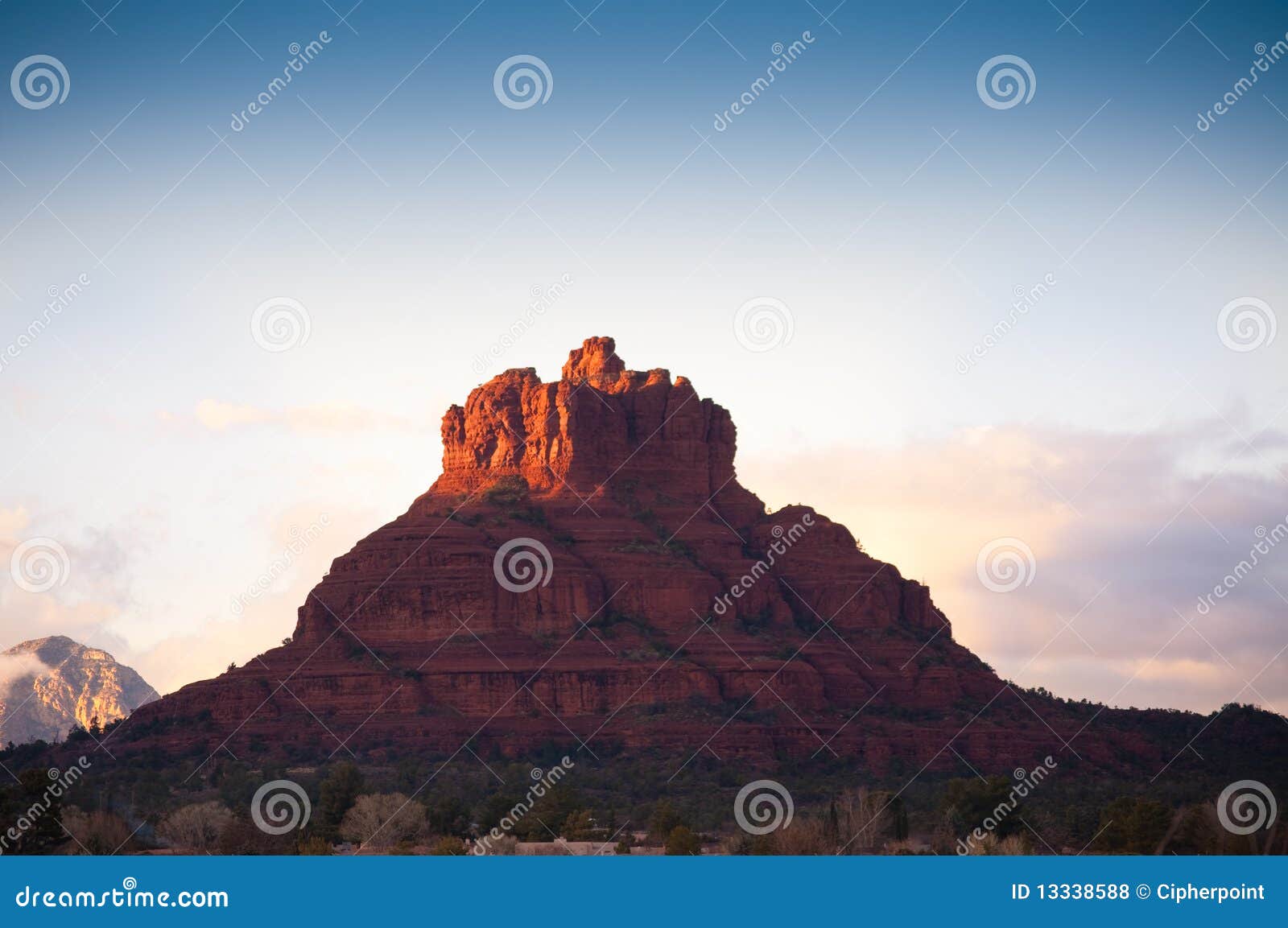 Bell Rock Sedona stock photo. Image of desert, arizona - 13338588