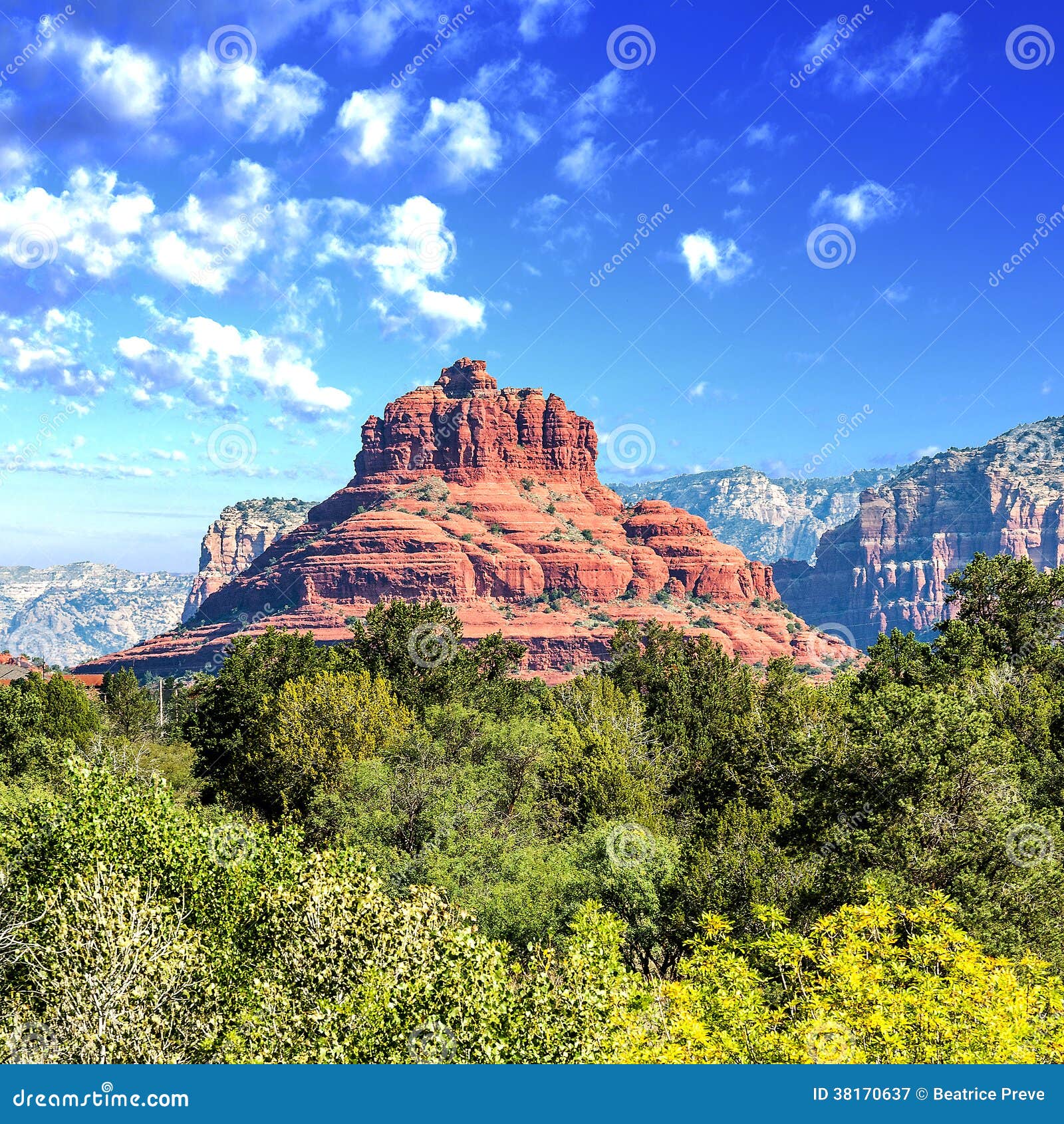 Bell Rock, Arizona Royalty-Free Stock Photography | CartoonDealer.com ...
