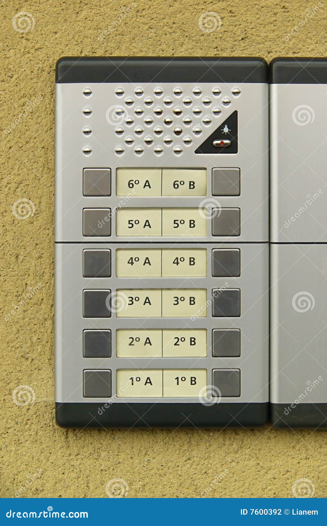 Bell sign stock photo. Image of bell, door, sign, name - 7600392