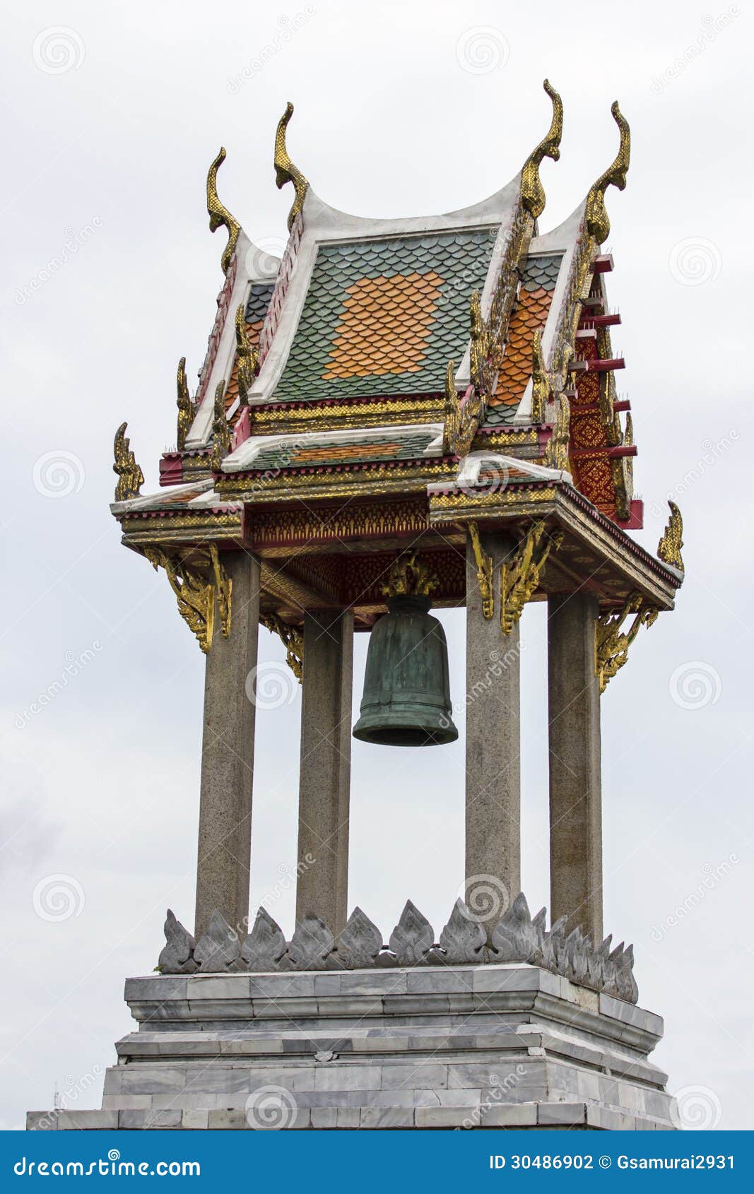 Bell tower stock photo. Image of bell, column, religious - 30486902