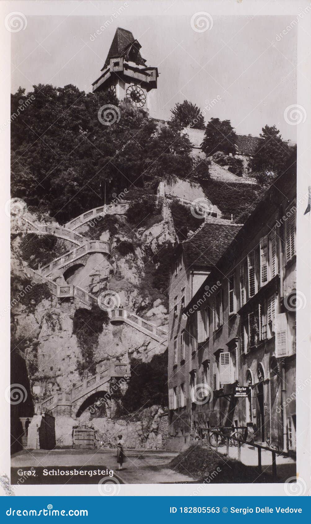 The Bell Tower in the Castle of Graz, Austria Editorial Stock Photo ...