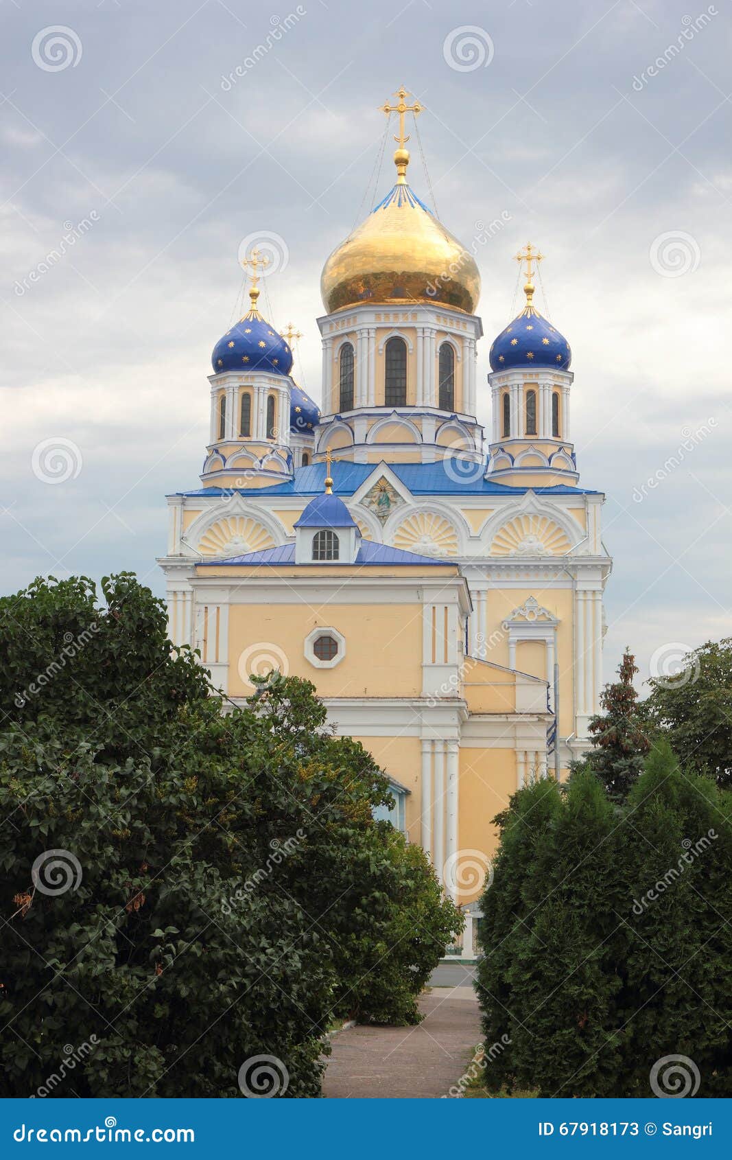 The Bell Tower at the Cathedral. Stock Image - Image of traditional ...