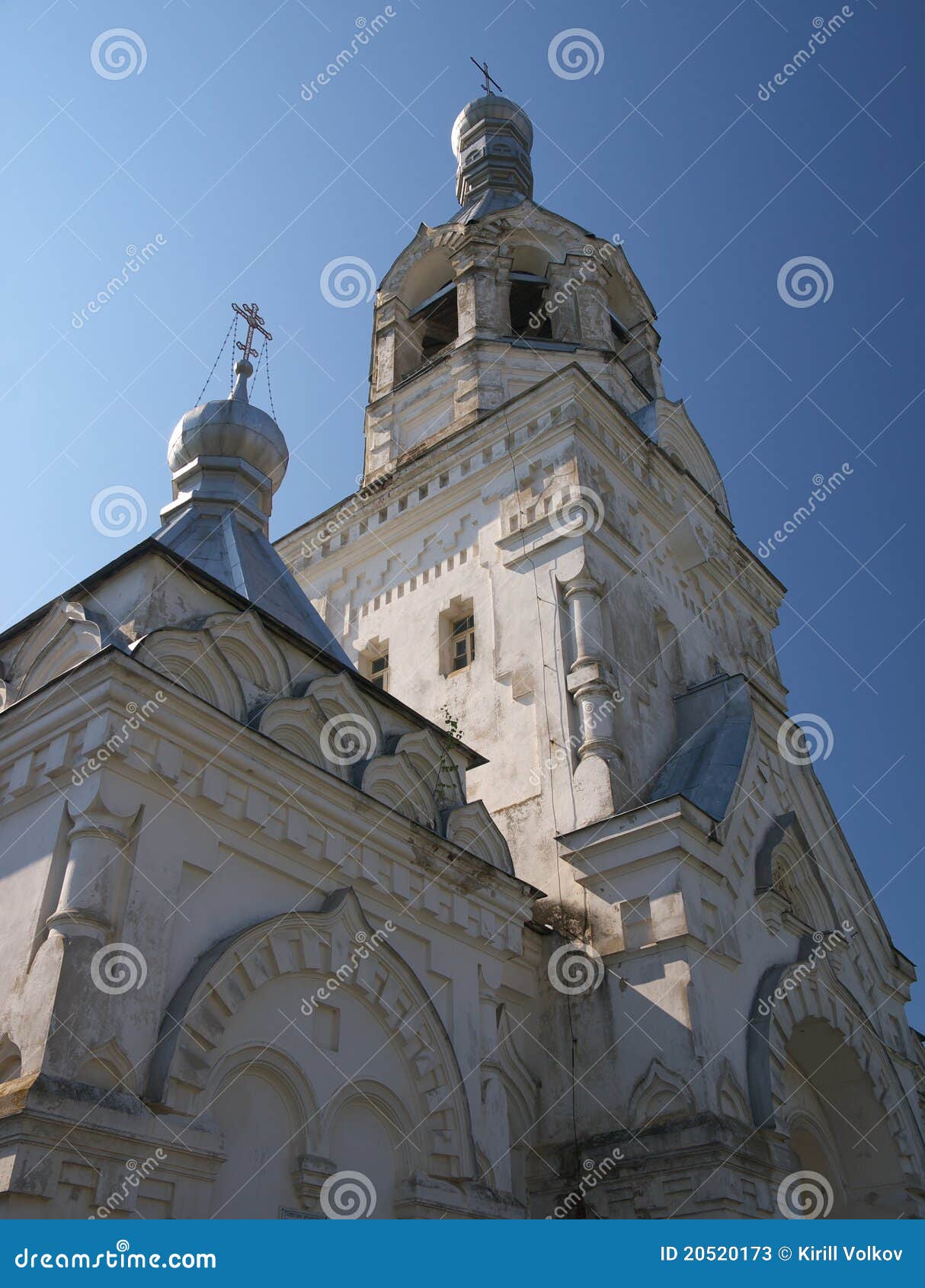The Bell Tower of the Monastery Stock Image - Image of monastery ...