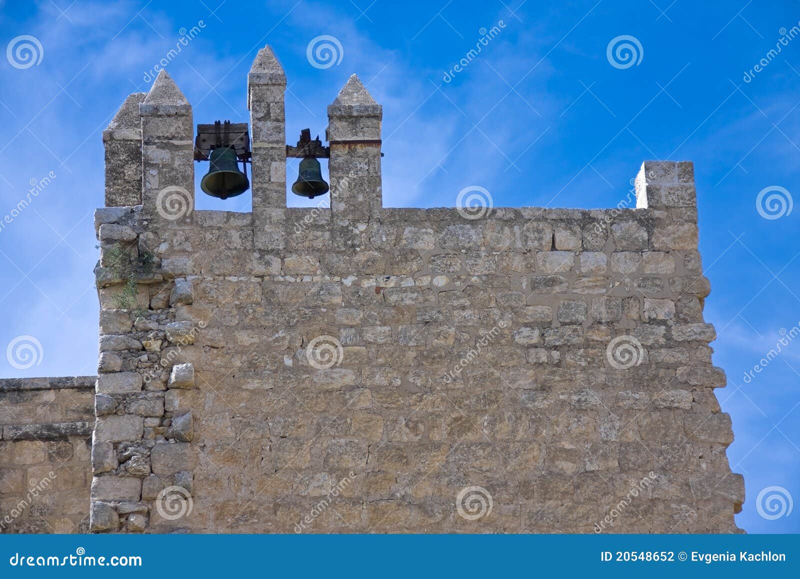 A Bell-tower of Monastery Beit-Gamal in Israel Stock Photo - Image of ...