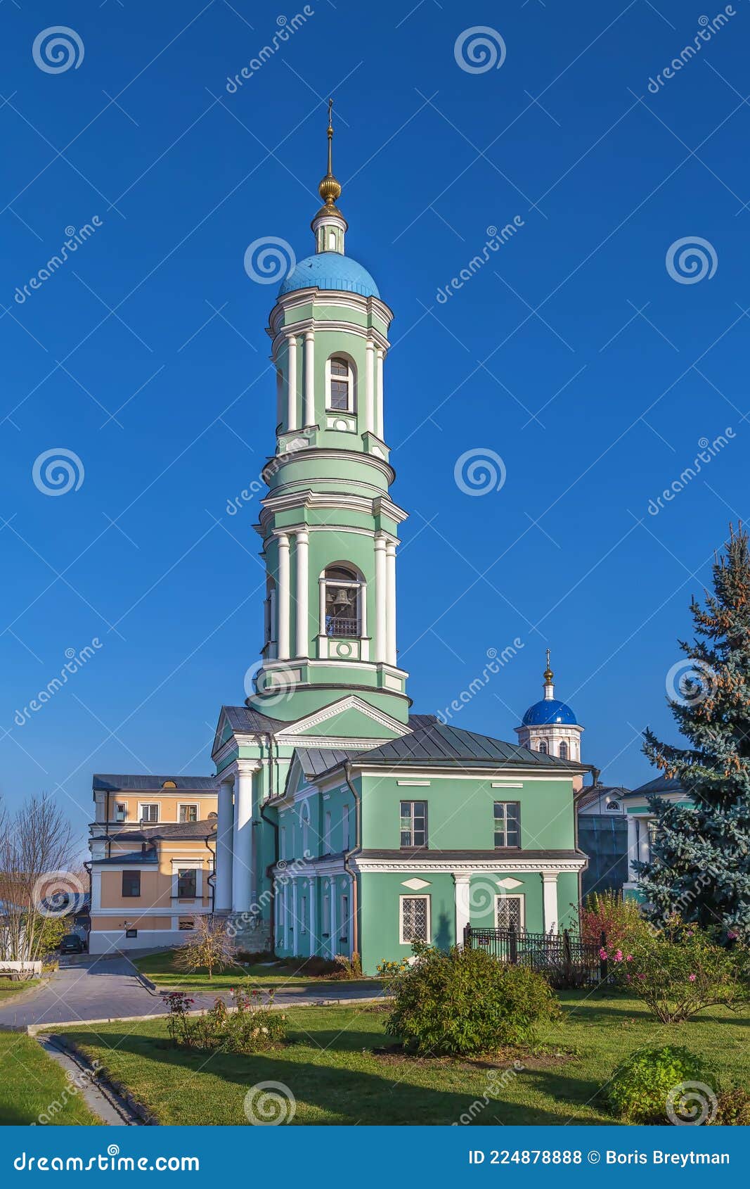 Optina Monastery, Russia stock photo. Image of religious - 224878888