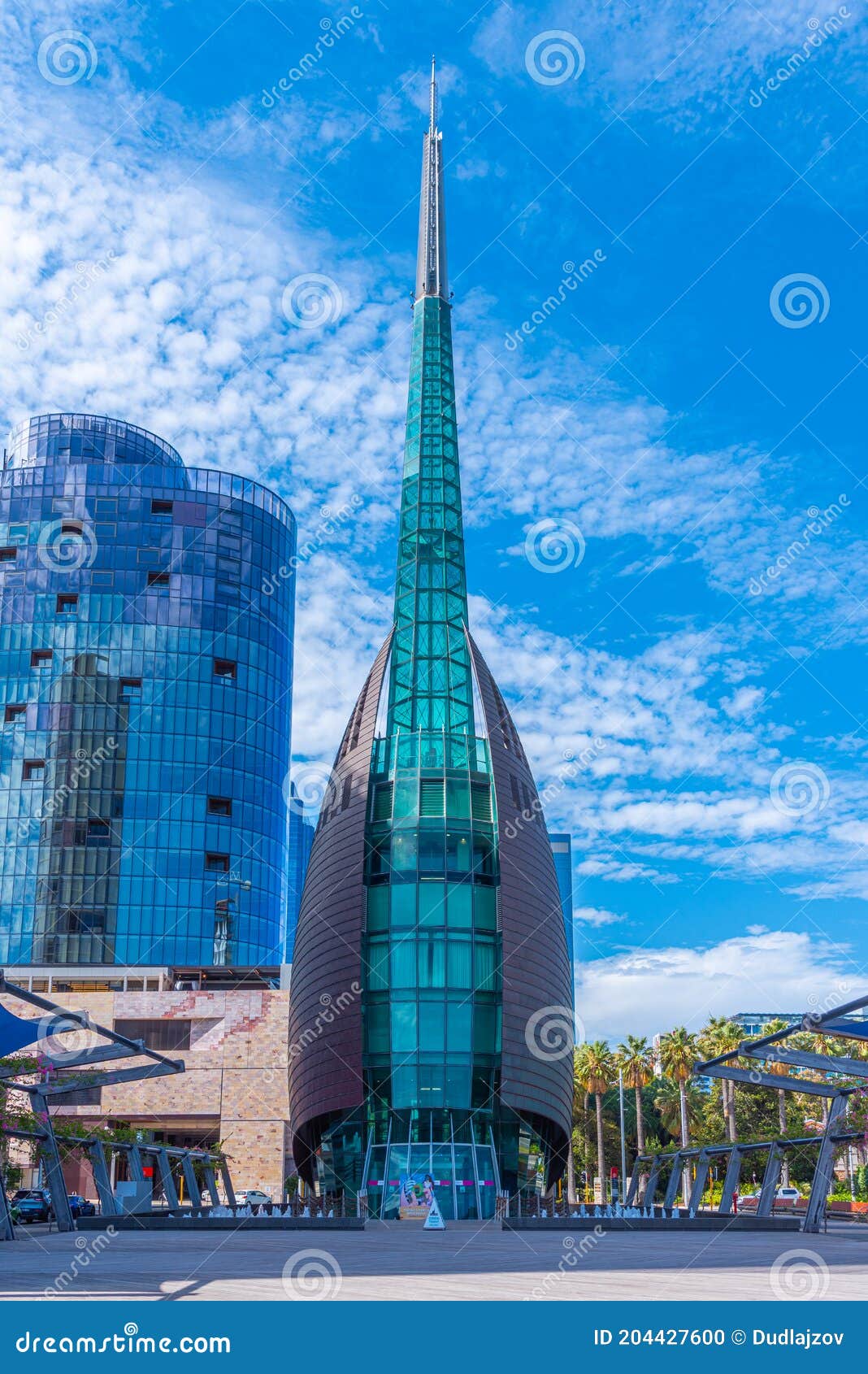 The Bell Tower in Perth, Australia Editorial Image - Image of boat ...