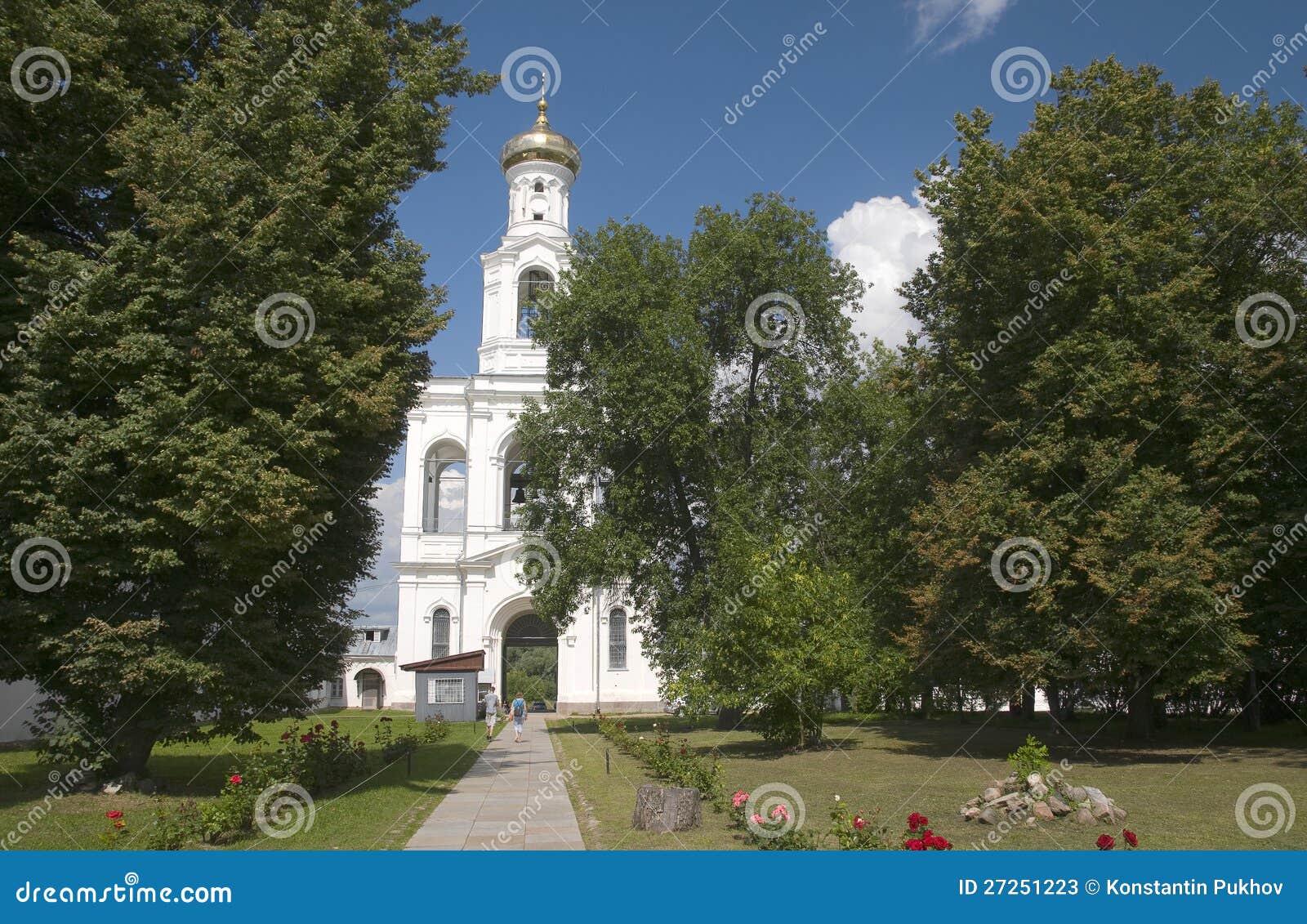 The Bell Tower. St. George Monastery Stock Image - Image of monasticism ...