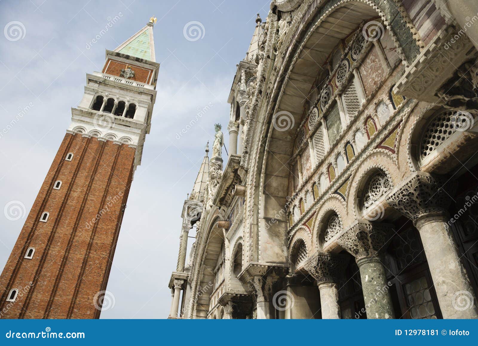 Bell Tower at St Mark S Basilica Stock Image - Image of monument ... Bell Tower at St Mark S Basilica Stock Image - Image of monument ...