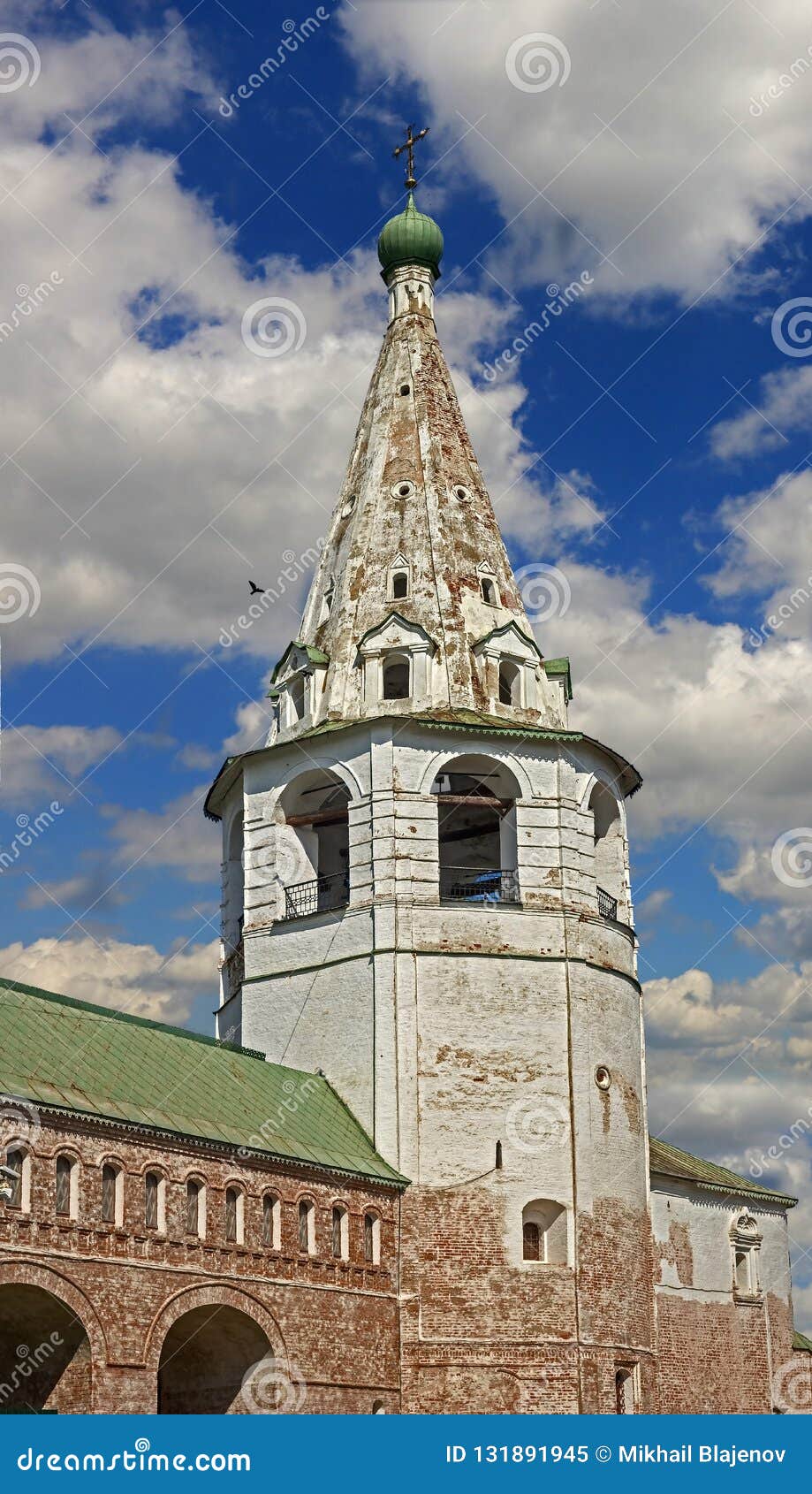 Bell tower in Suzdal 1 stock image. Image of traditional - 131891945