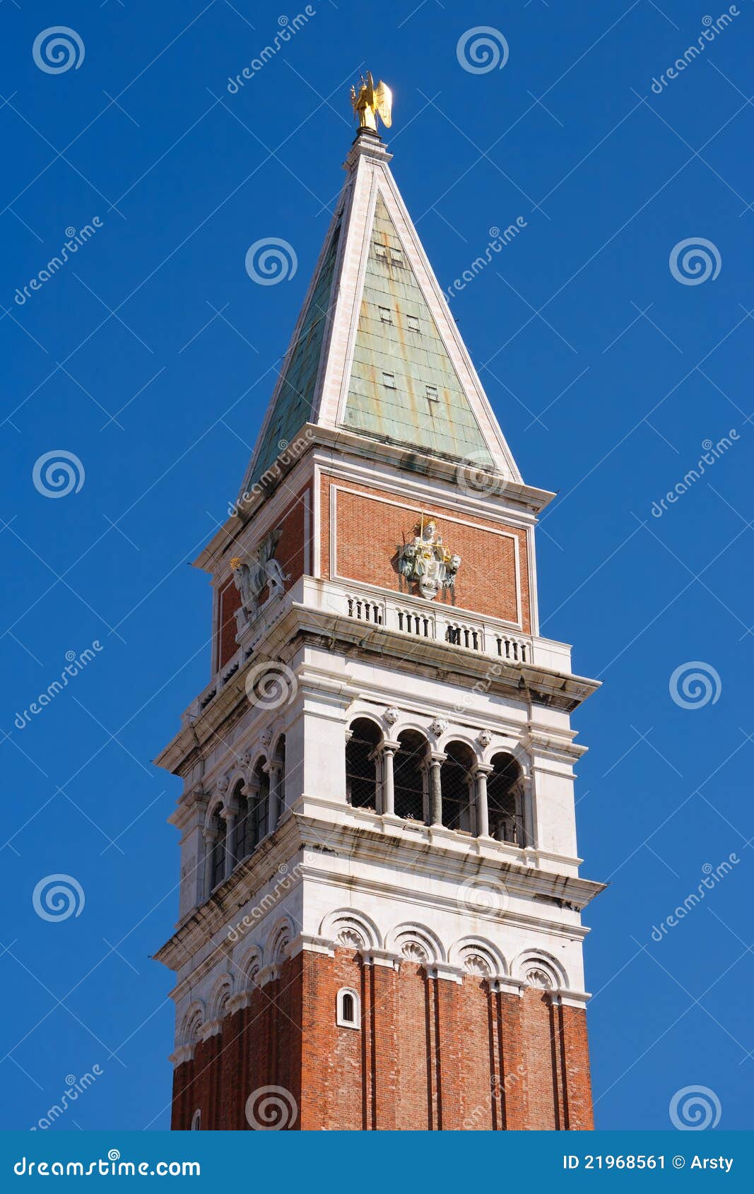 Bell Tower. Venice, Italy stock image. Image of column - 21968561