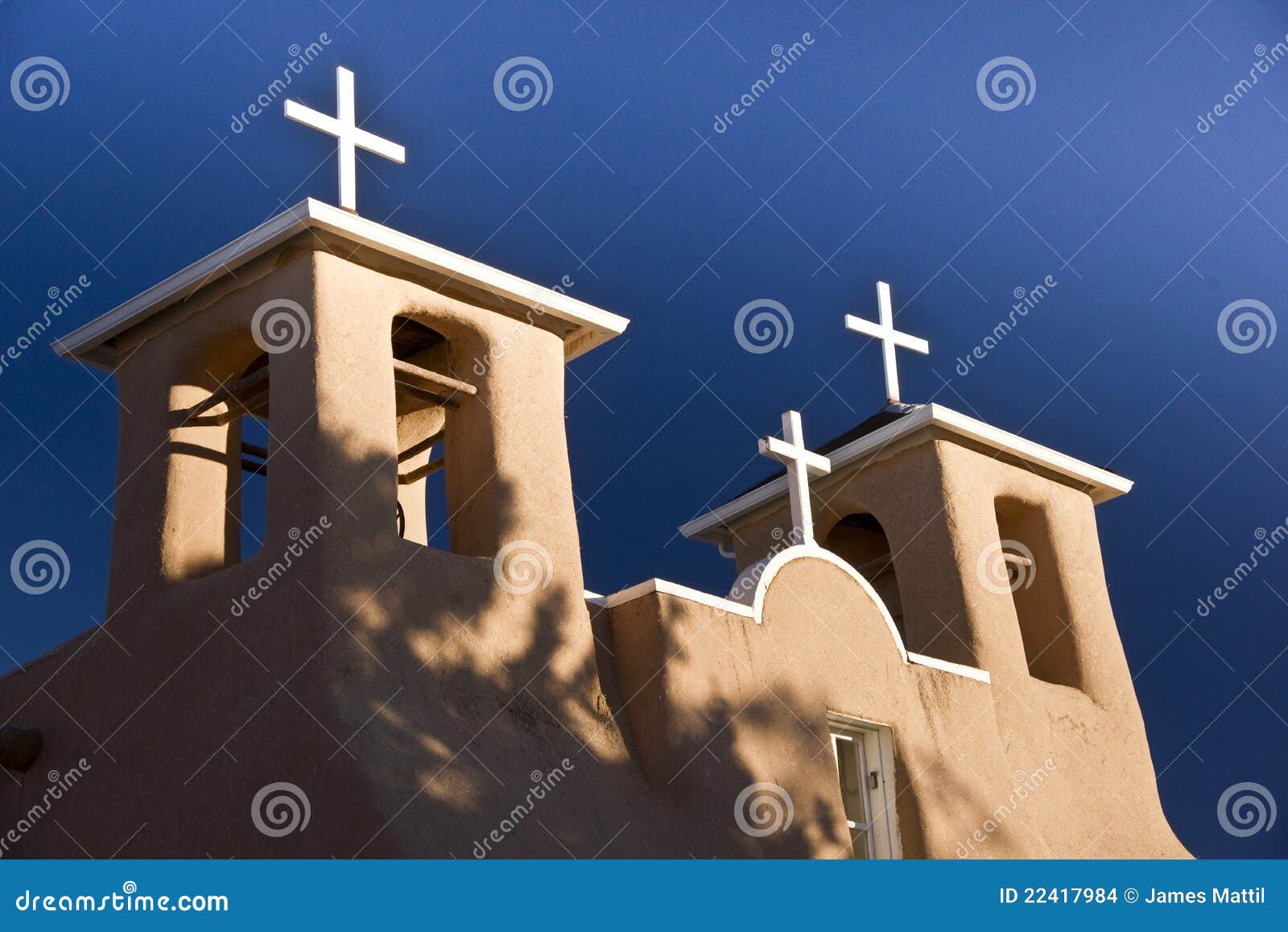 Bell Towers at Dawn stock photo. Image of mexico, asis - 22417984
