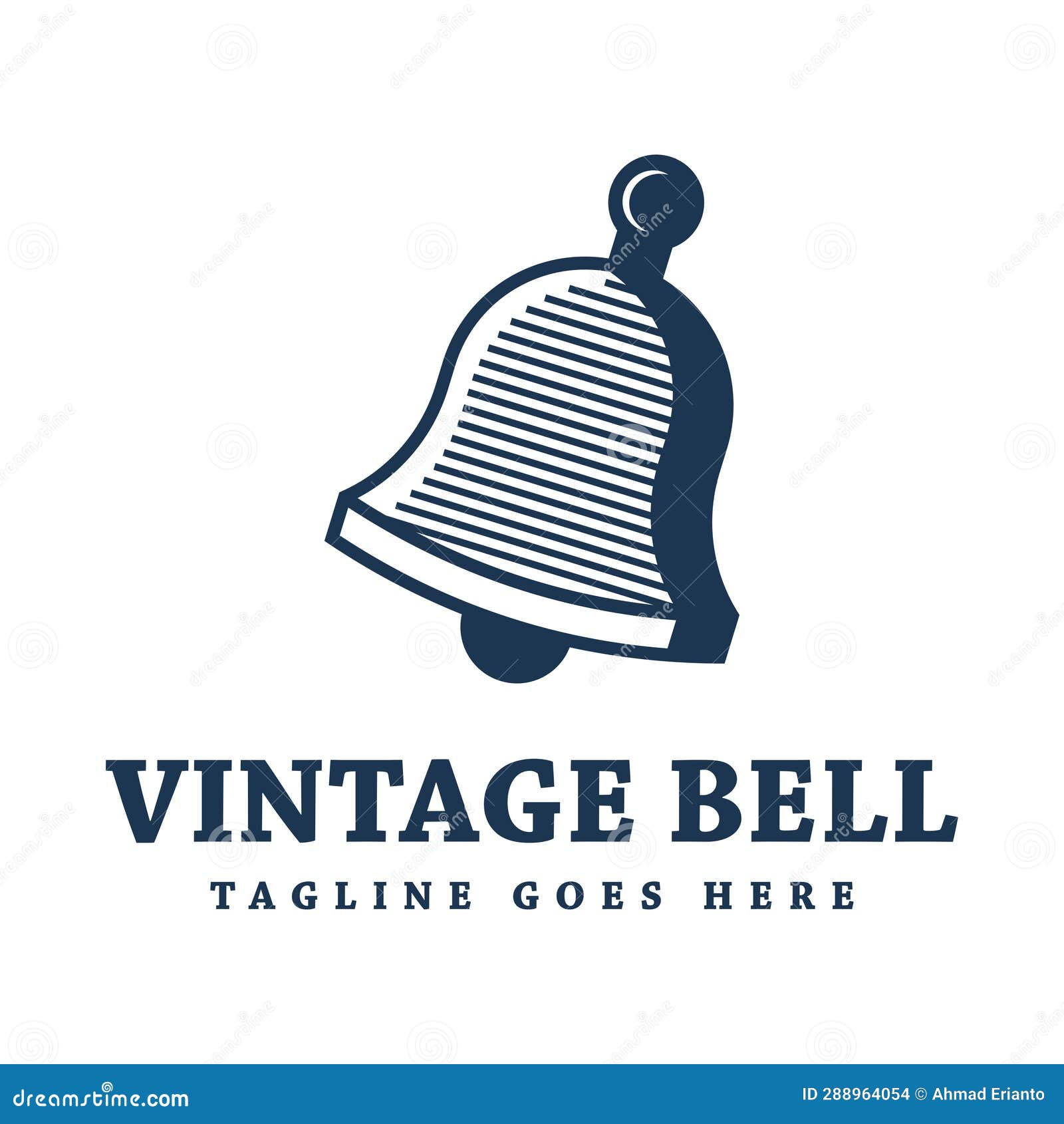 Bell Bell Vector Notification Logo Design Template Old Classical Retro ...