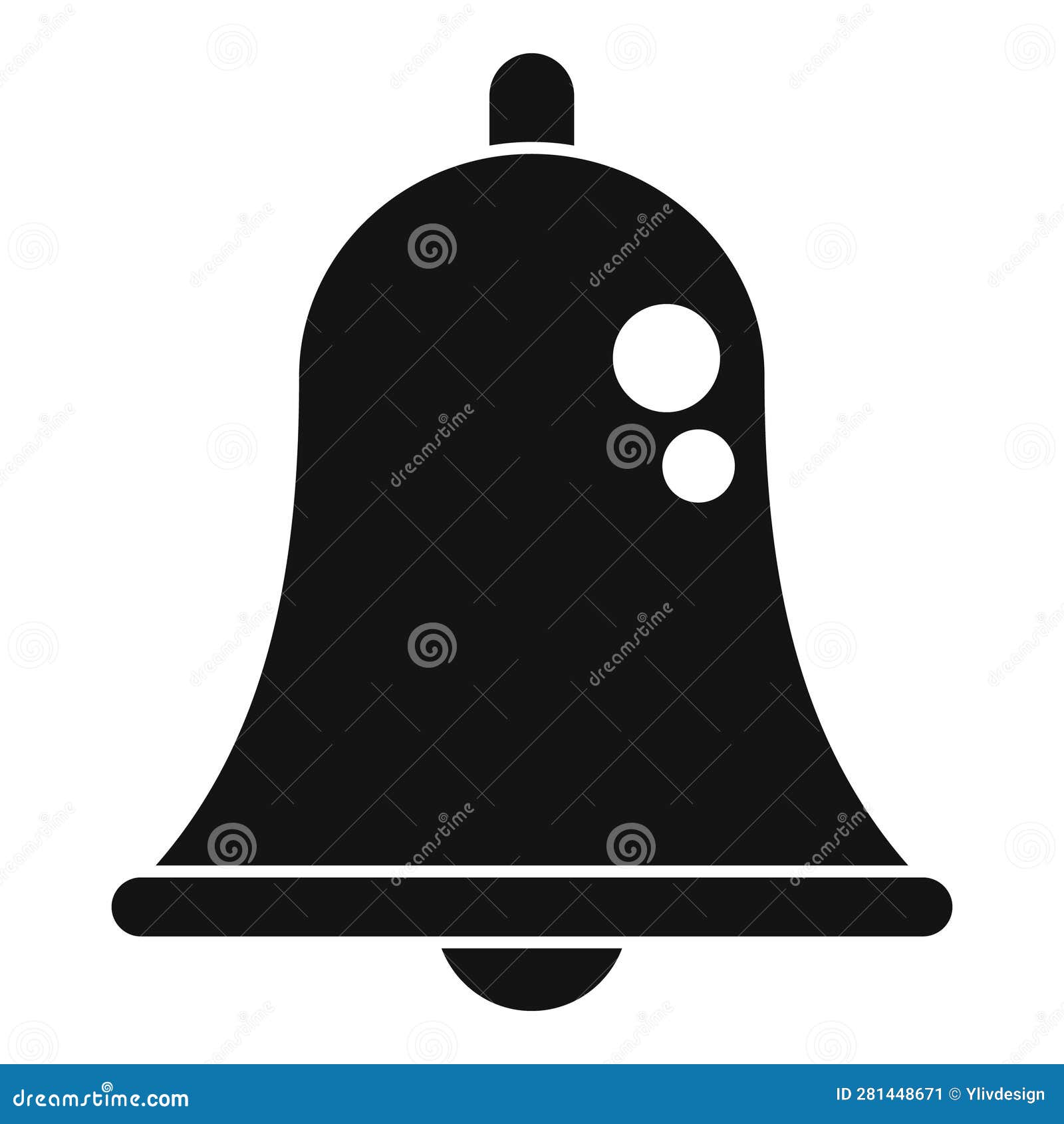 Bell Work Hour Icon Simple Vector. Flexible Time Stock Vector ...