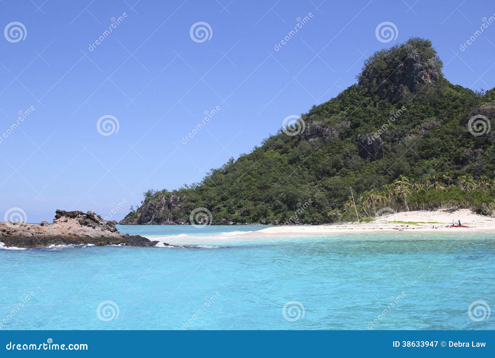 Bella Isola Di Modriki, Figi Immagine Stock - Immagine di pacifico ...