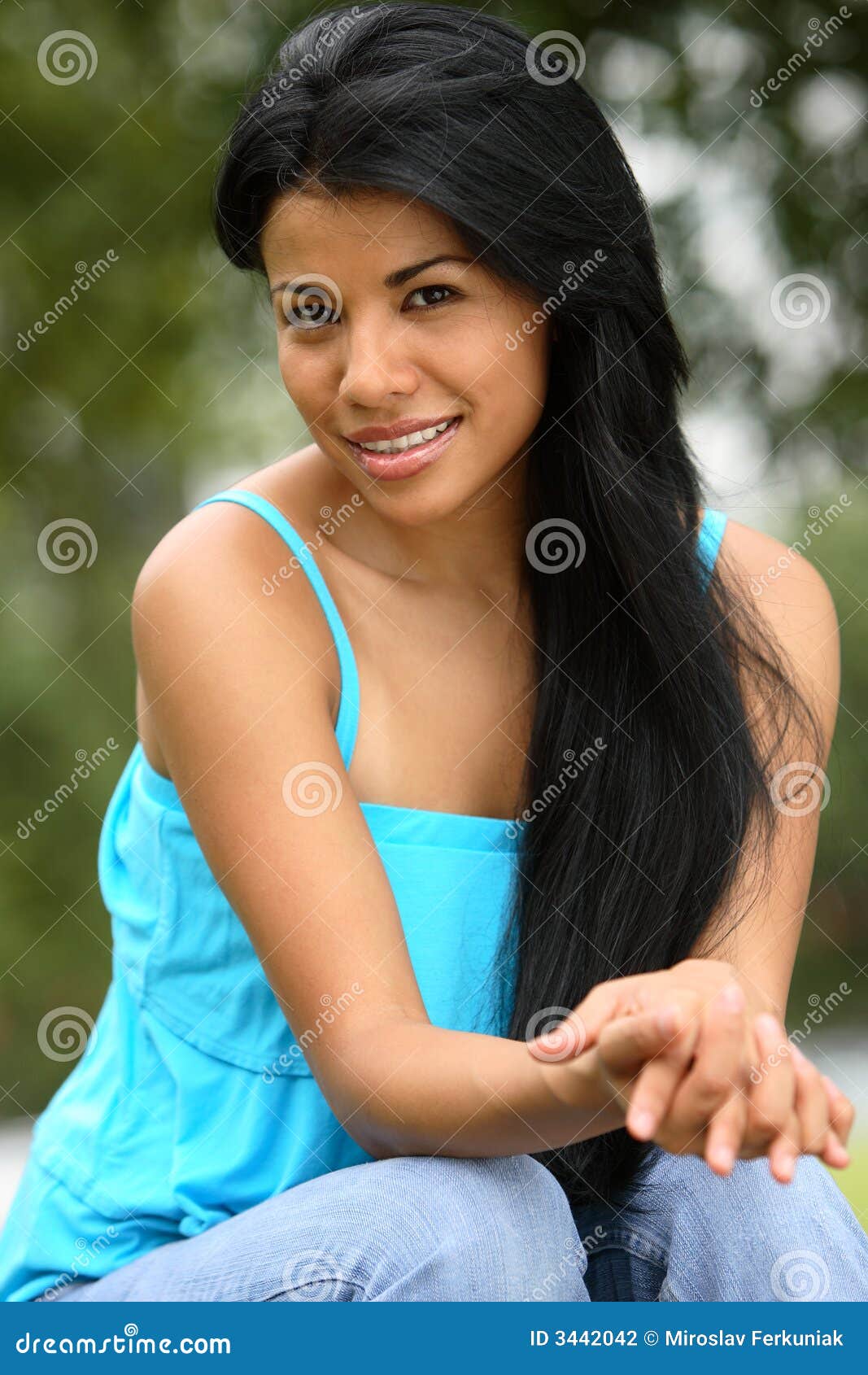 Bella ragazza spagnola fotografia stock. Immagine di ritratto - 3442042