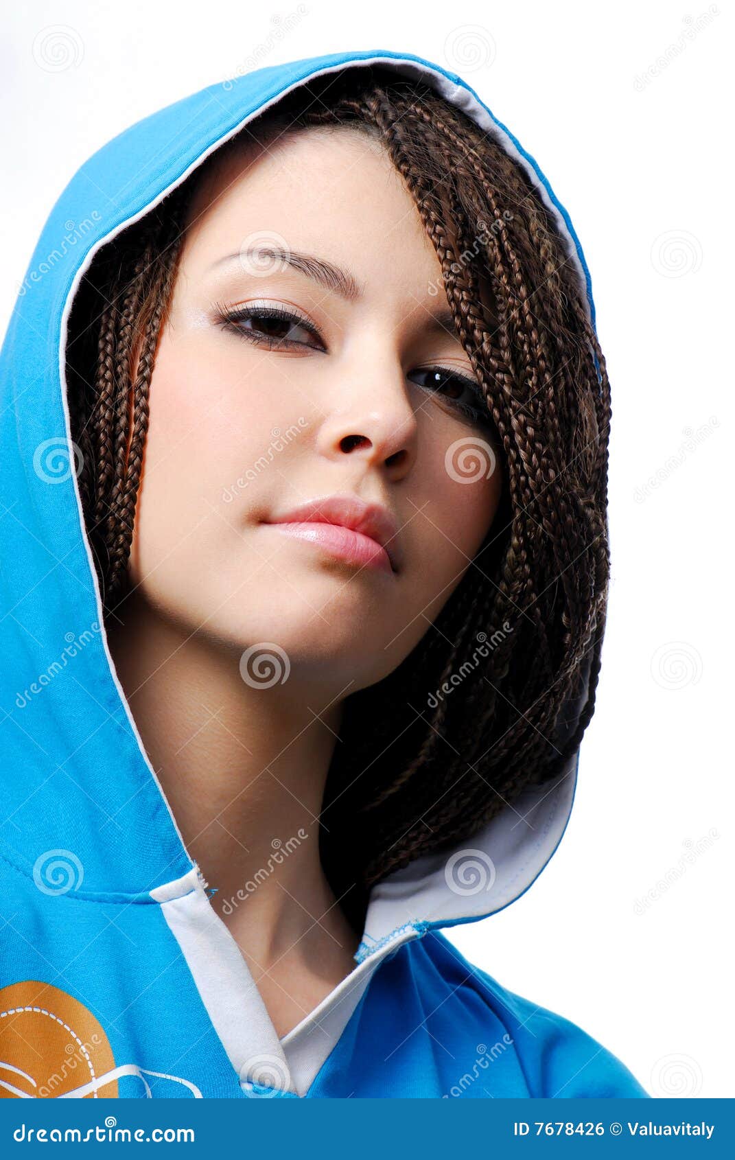 Bella ragazza teenager fotografia stock. Immagine di freddo - 7678426