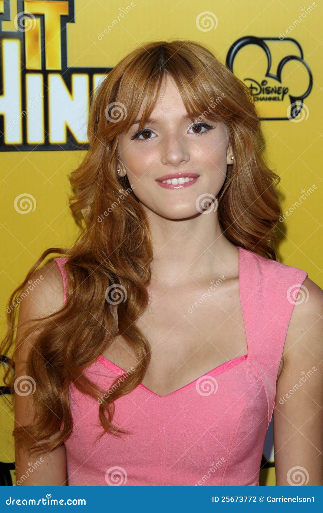 Bella Thorne Arriving at the Premiere of Disney Channel S Editorial ...