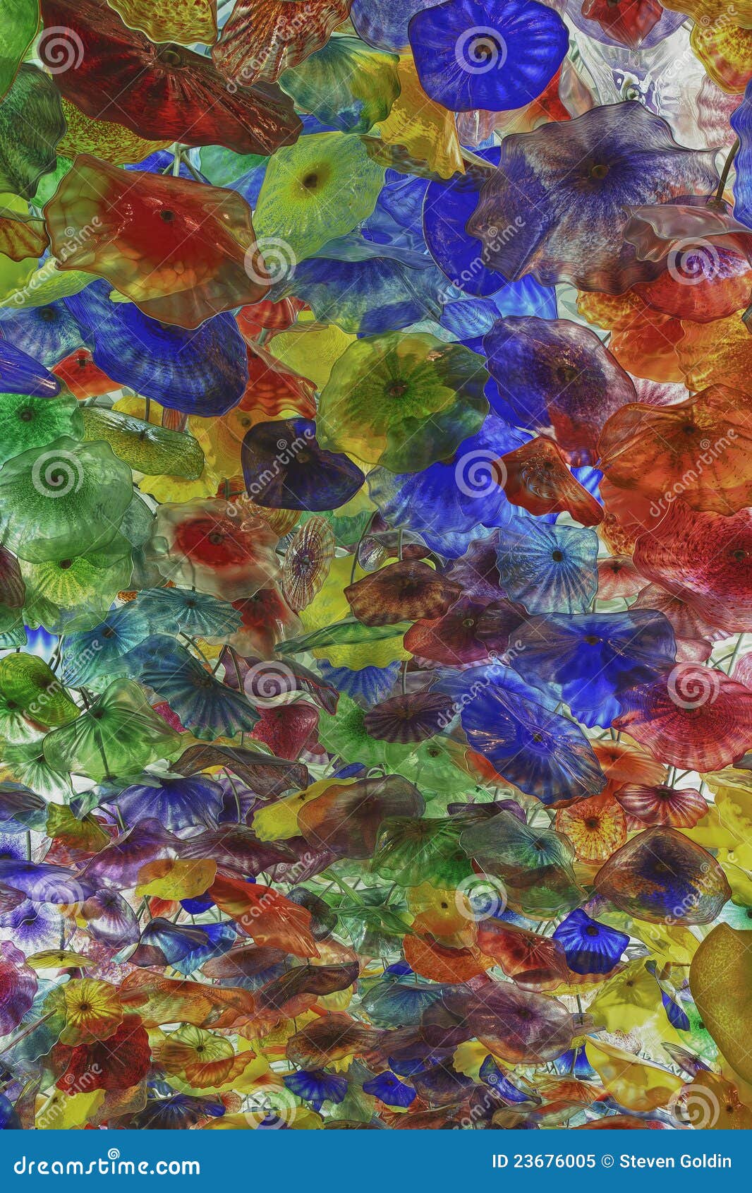 Bellagio Chihuly Ceiling E editorial image. Image of hotel - 23676005