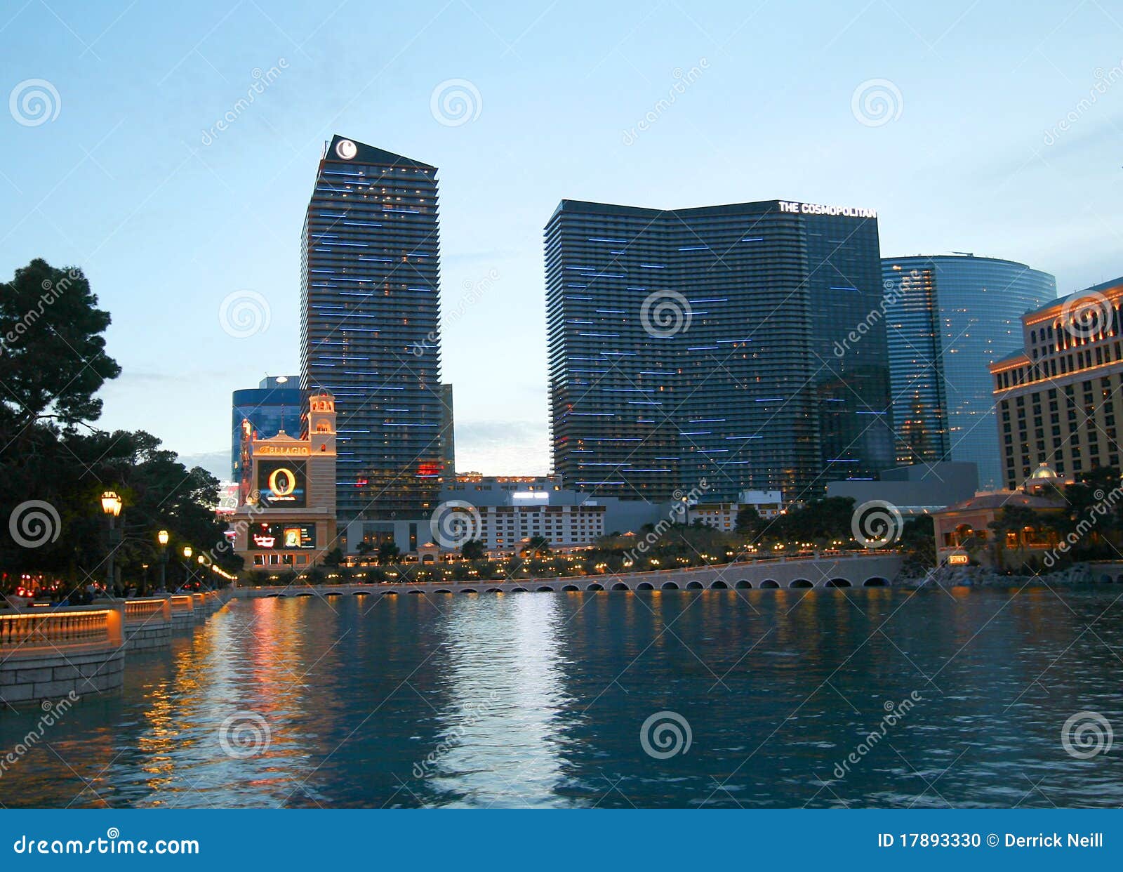 Cosmopolitan Sign At The Side Of Hotel, Casino Editorial Image ...