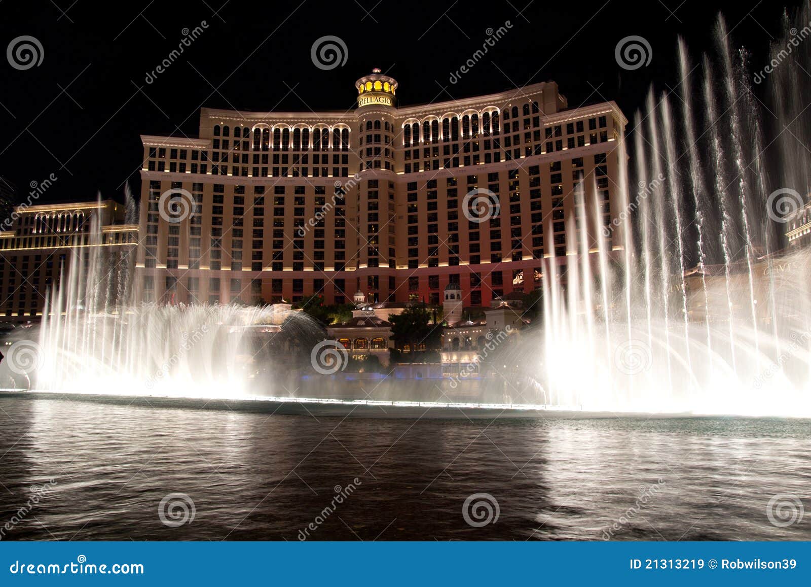 Bellagio Hotel editorial stock image. Image of beautiful - 21313219