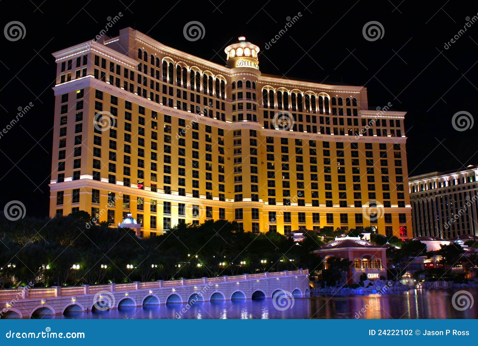 Bellagio Hotel and Casino editorial photography. Image of states - 24222102