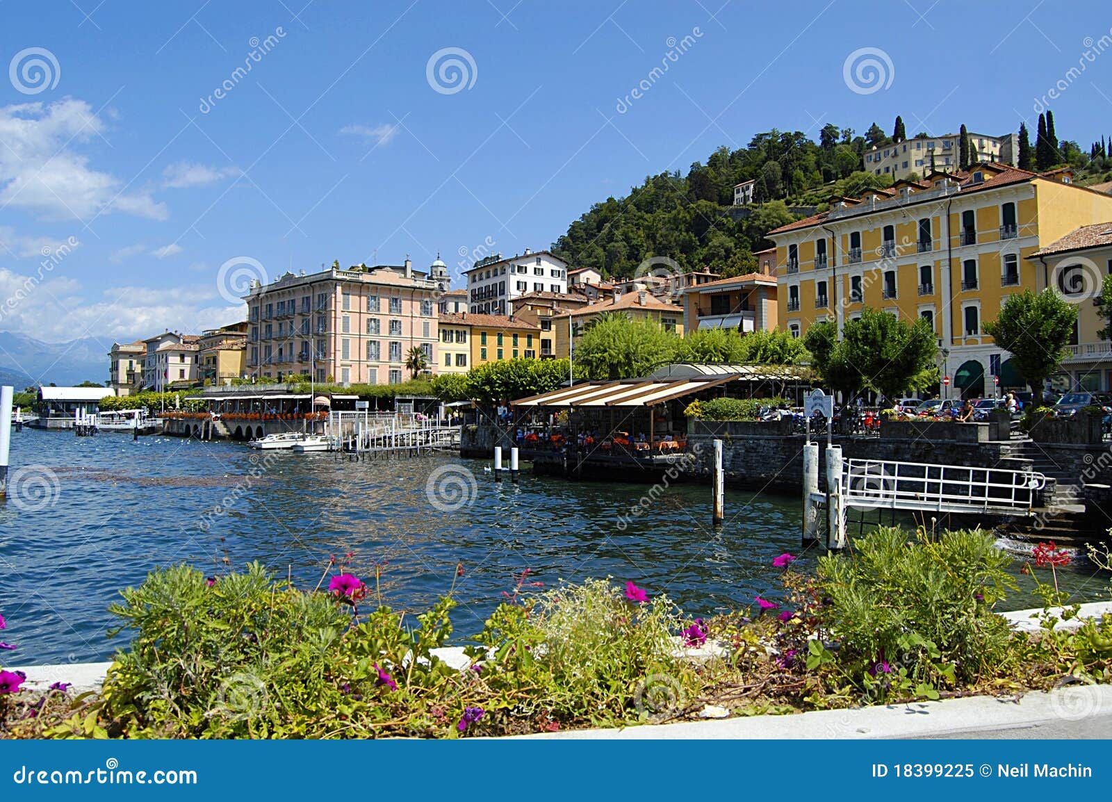 Bellagio, Meer Como stock afbeelding. Image of italië - 18399225