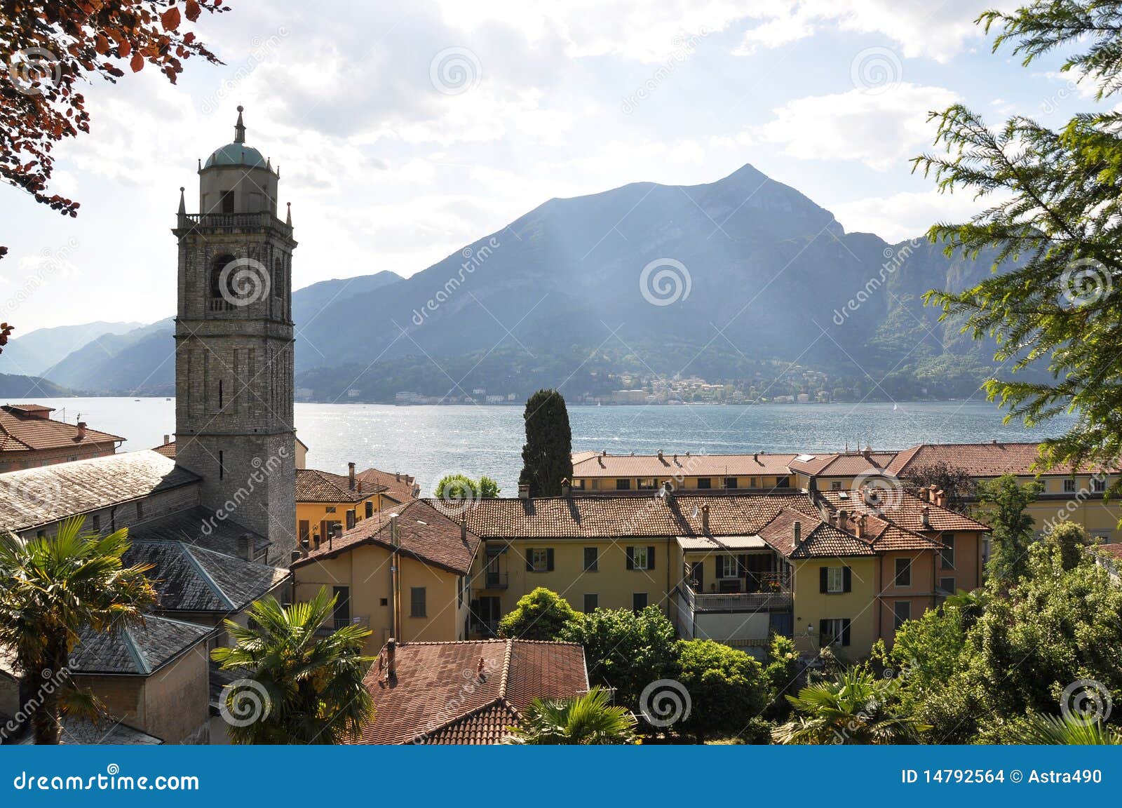 Bellagio Town at the Italian Lake Como Stock Photo - Image of lake ...
