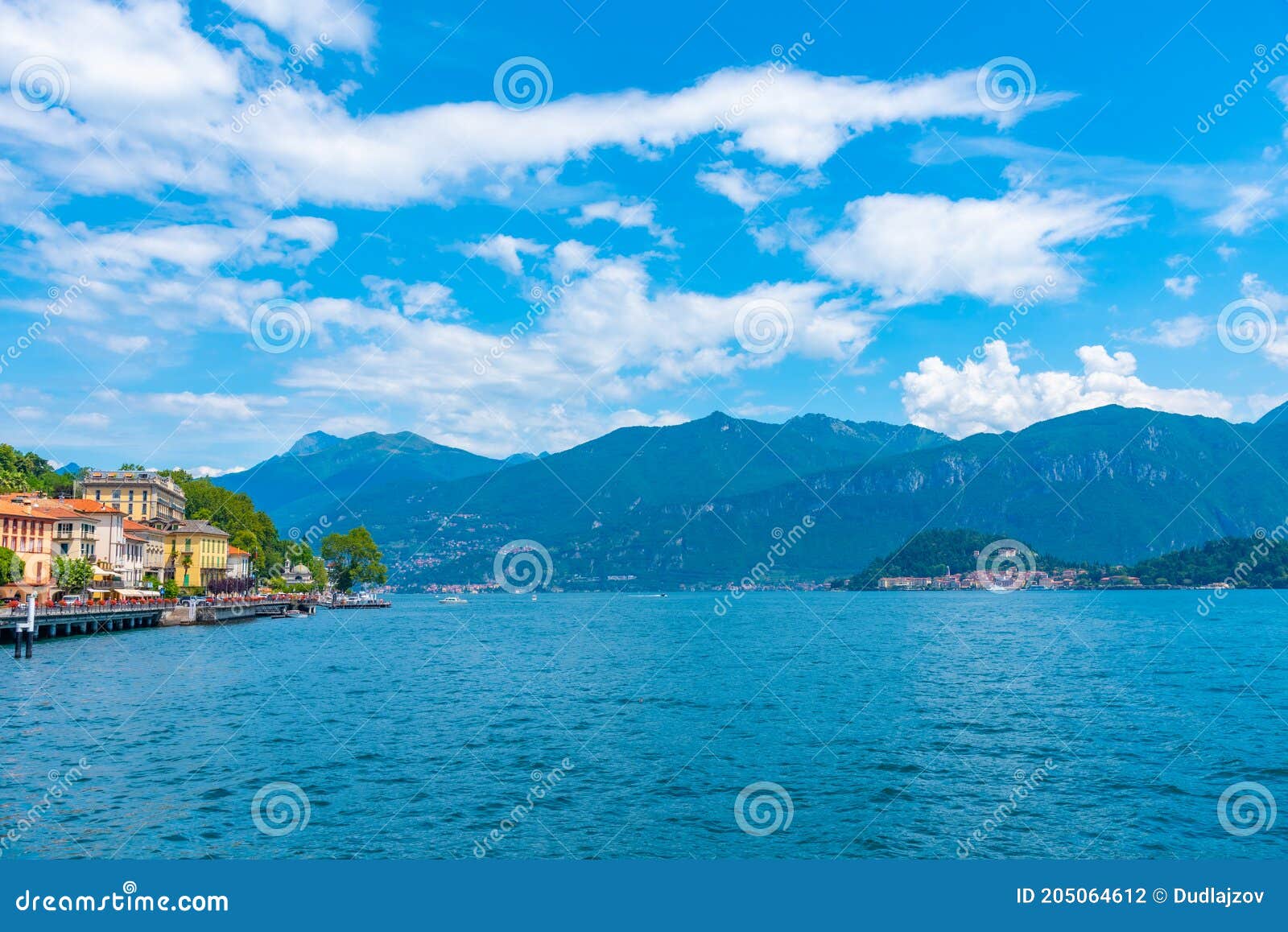 Bellagio Town and Lake Como in Italy Stock Photo - Image of lombardia ...