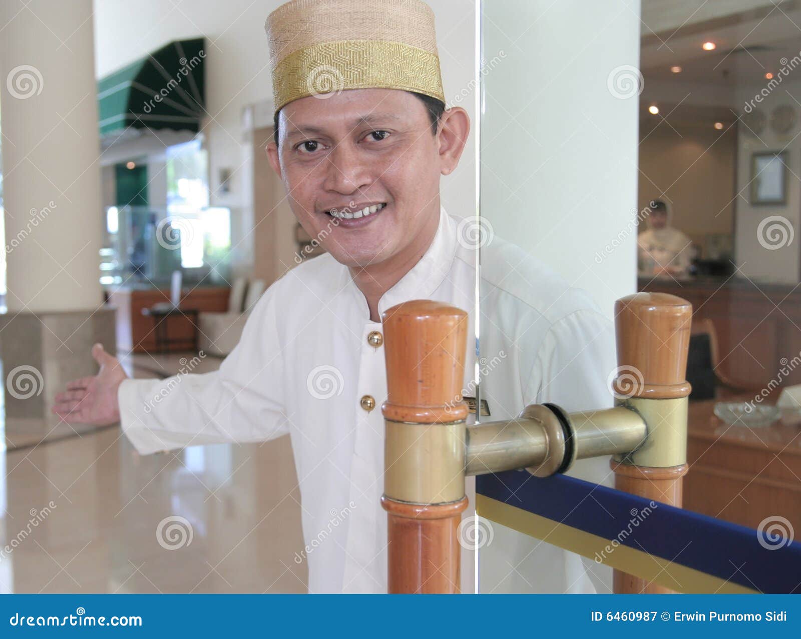Bellboy or concierge stock image. Image of service, good - 6460987