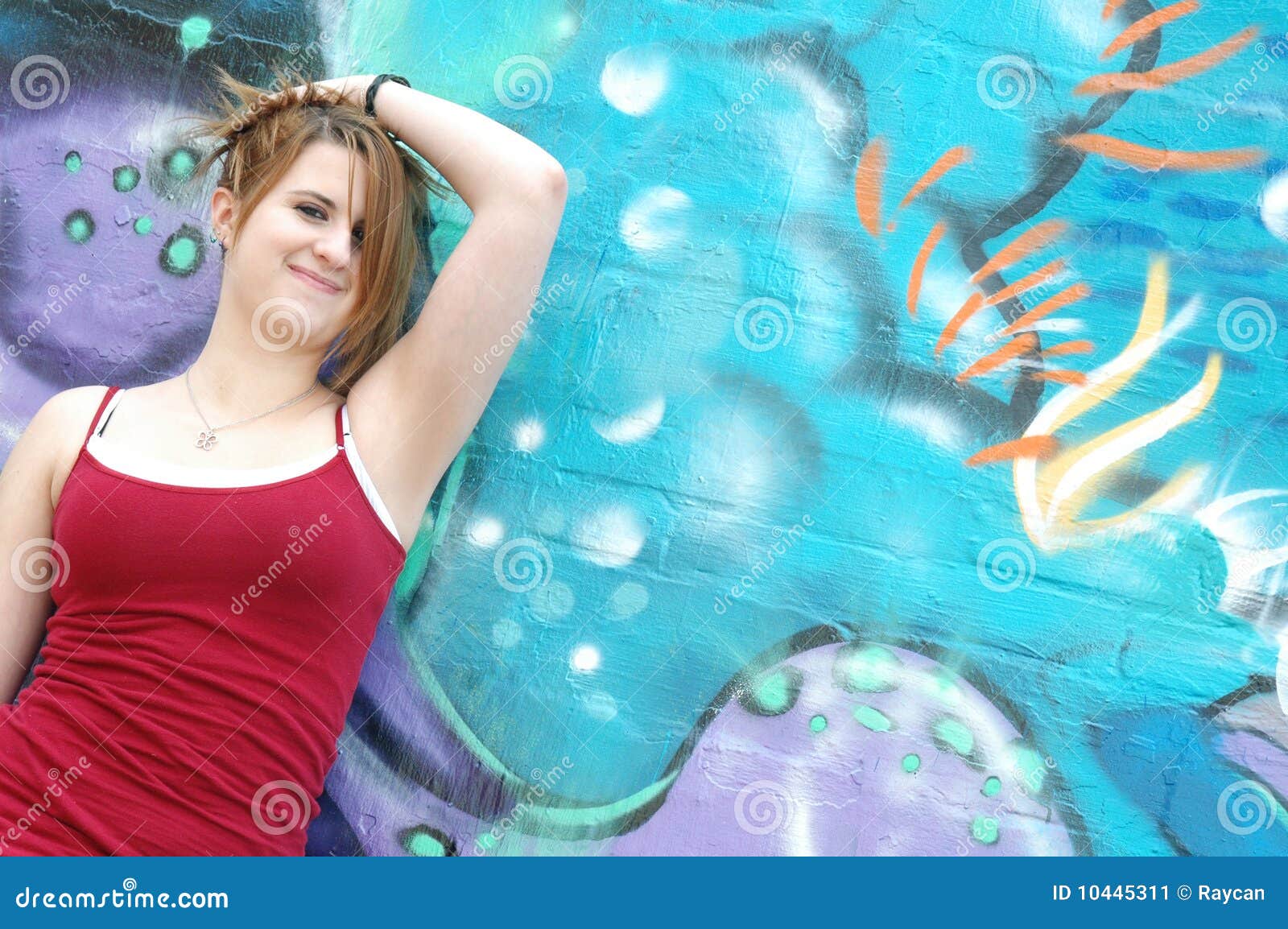 Belle Fille De Ladolescence Image Stock Image Du Femme Extérieur