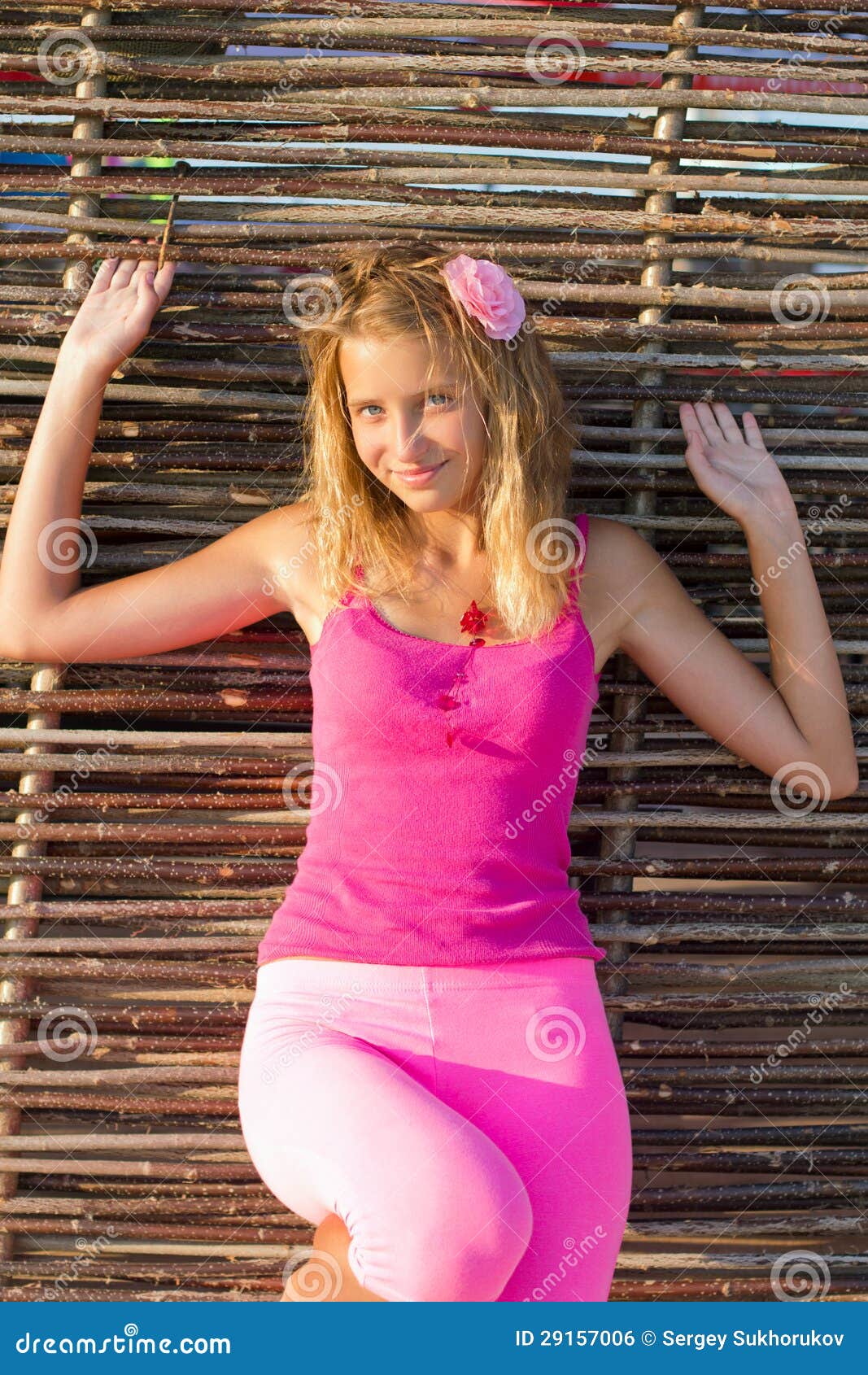 Belle Fille De Ladolescence Photo Stock Image Du Beauté Singulet