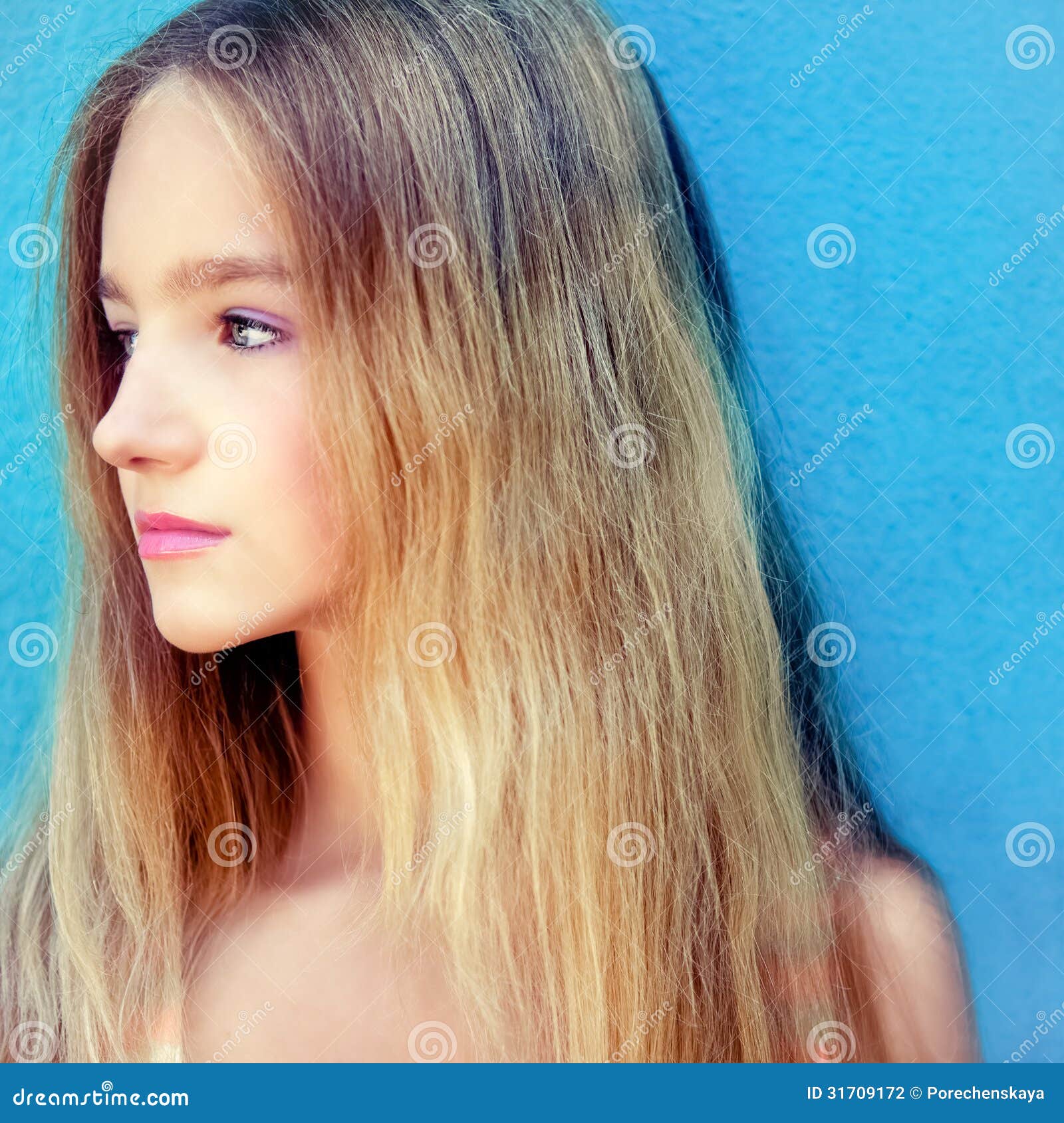 Belle Fille De Ladolescence Photo Stock Image Du Lifestyles Beauté