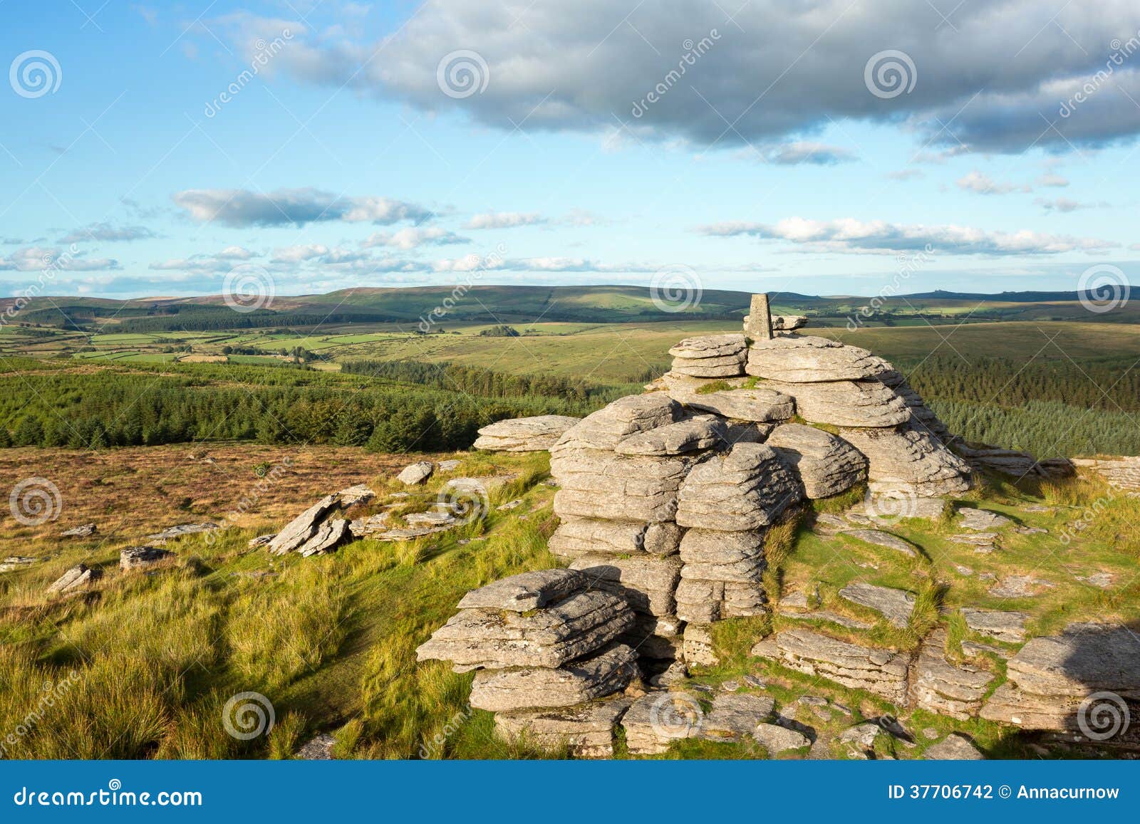 Bellever Tor stock photo. Image of scenic, british, national - 37706742