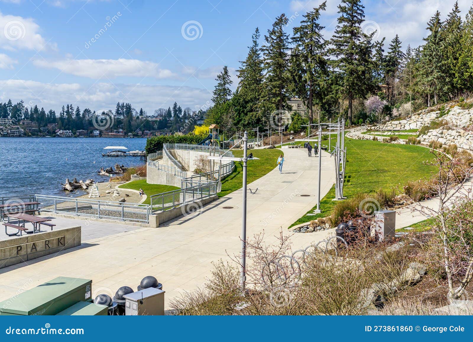 Bellevue Waterfront Park 8 editorial image. Image of waterfront - 273861860