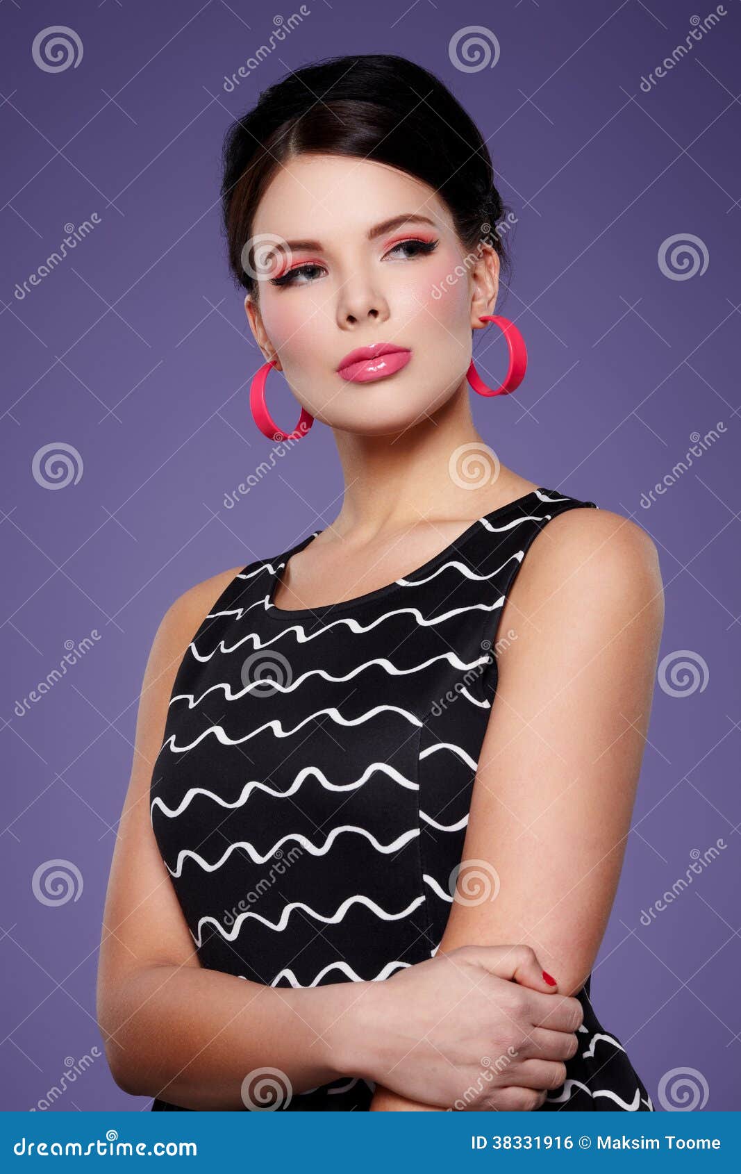 Belleza modela foto de archivo. Imagen de pelo, manera - 38331916