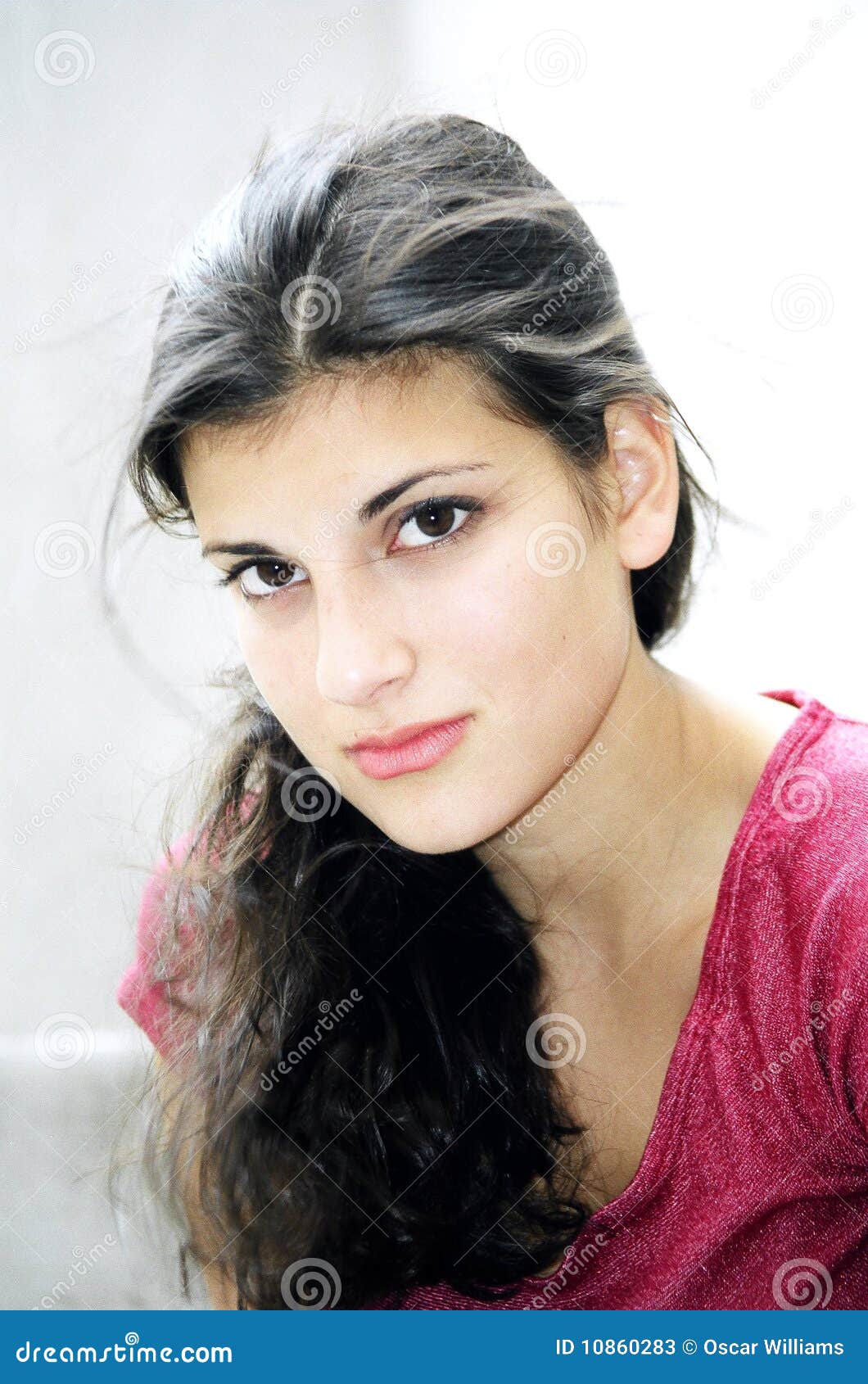 Bellezza Femminile Classica. Immagine Stock - Immagine di modo ...